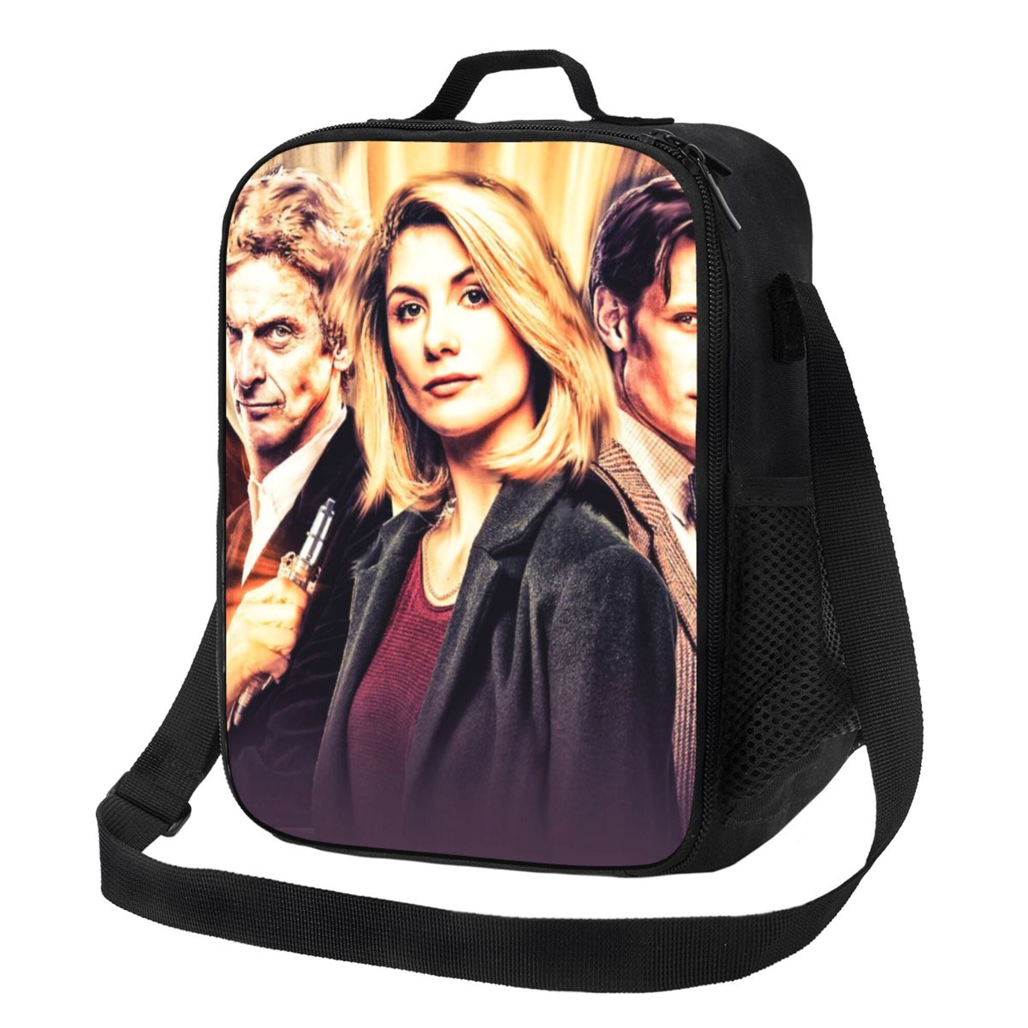 Doctor Who Lunch Bag Anime Lunch Tote Bag Reusable Insulated Lunch Box ...