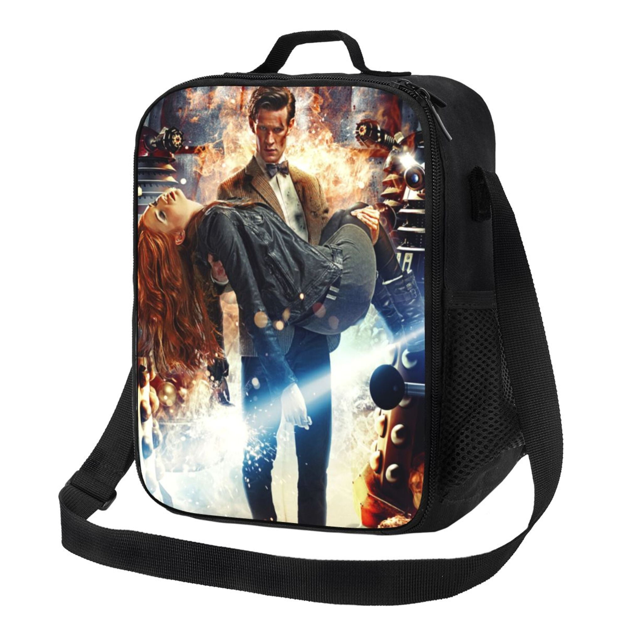 Doctor Who Lunch Bag Anime Lunch Tote Bag Reusable Insulated Lunch Box ...