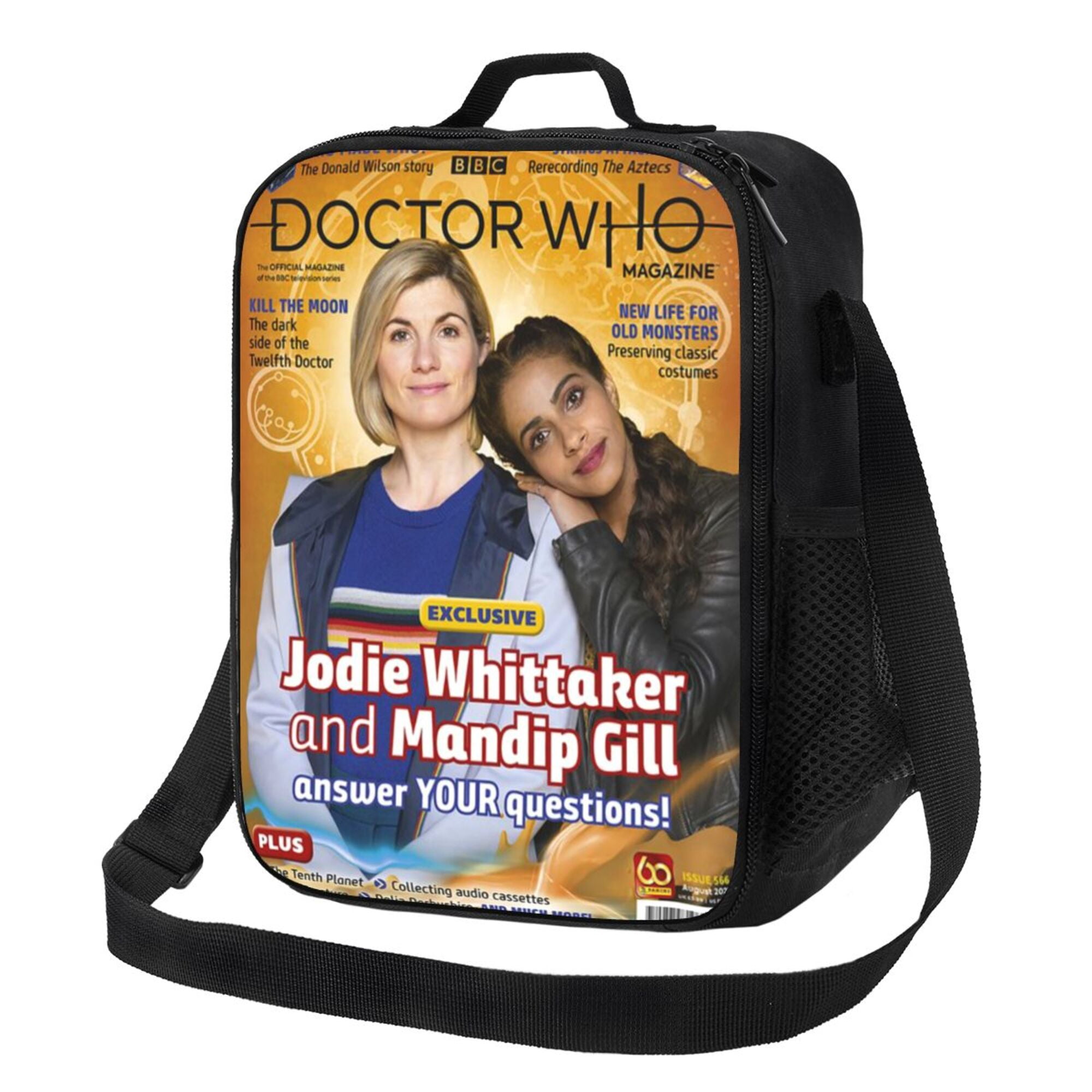 Doctor Who Lunch Bag Anime Lunch Tote Bag Reusable Insulated Lunch Box ...