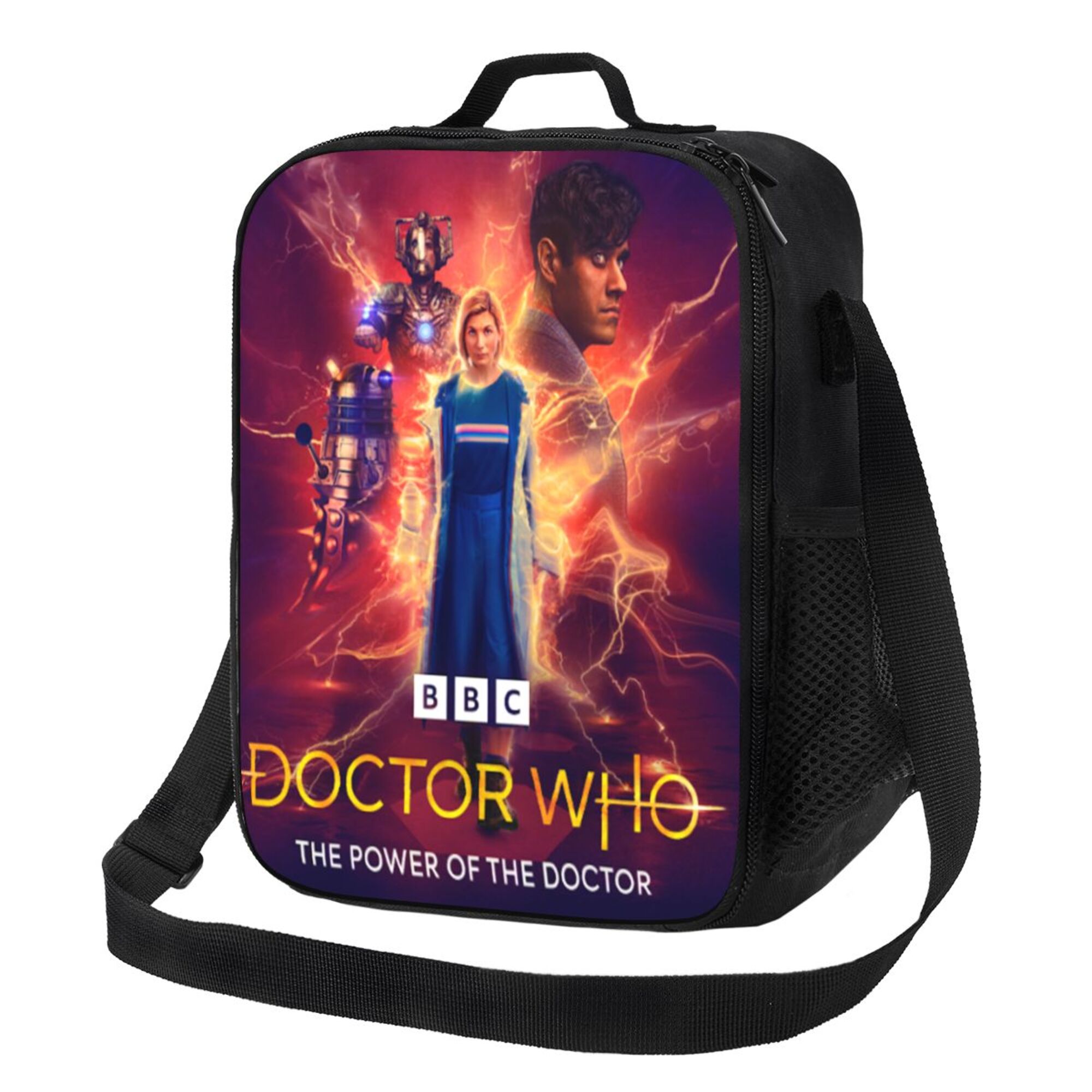 Doctor Who Lunch Bag Anime Lunch Tote Bag Reusable Insulated Lunch Box ...