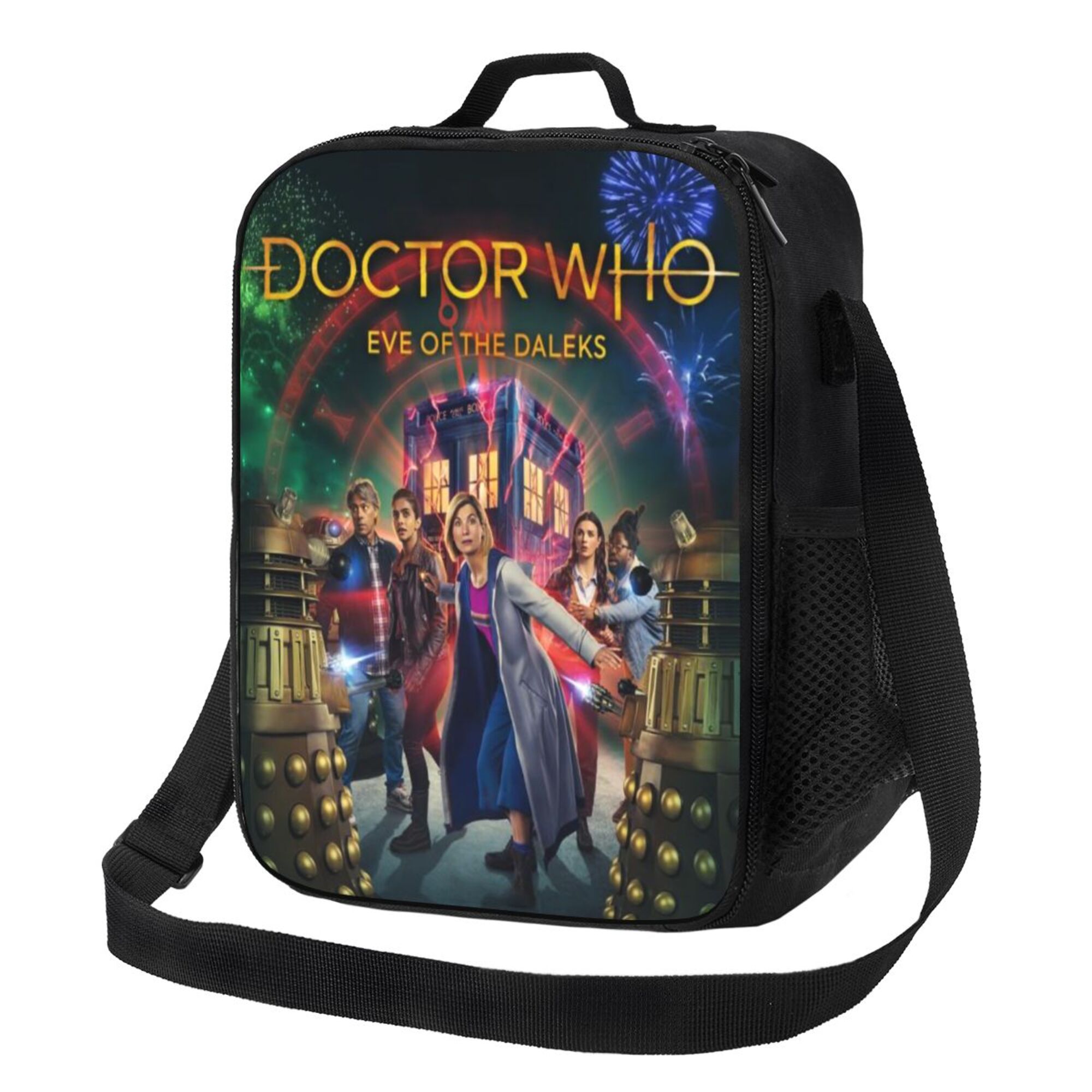 Doctor Who Lunch Bag Anime Lunch Tote Bag Reusable Insulated Lunch Box ...