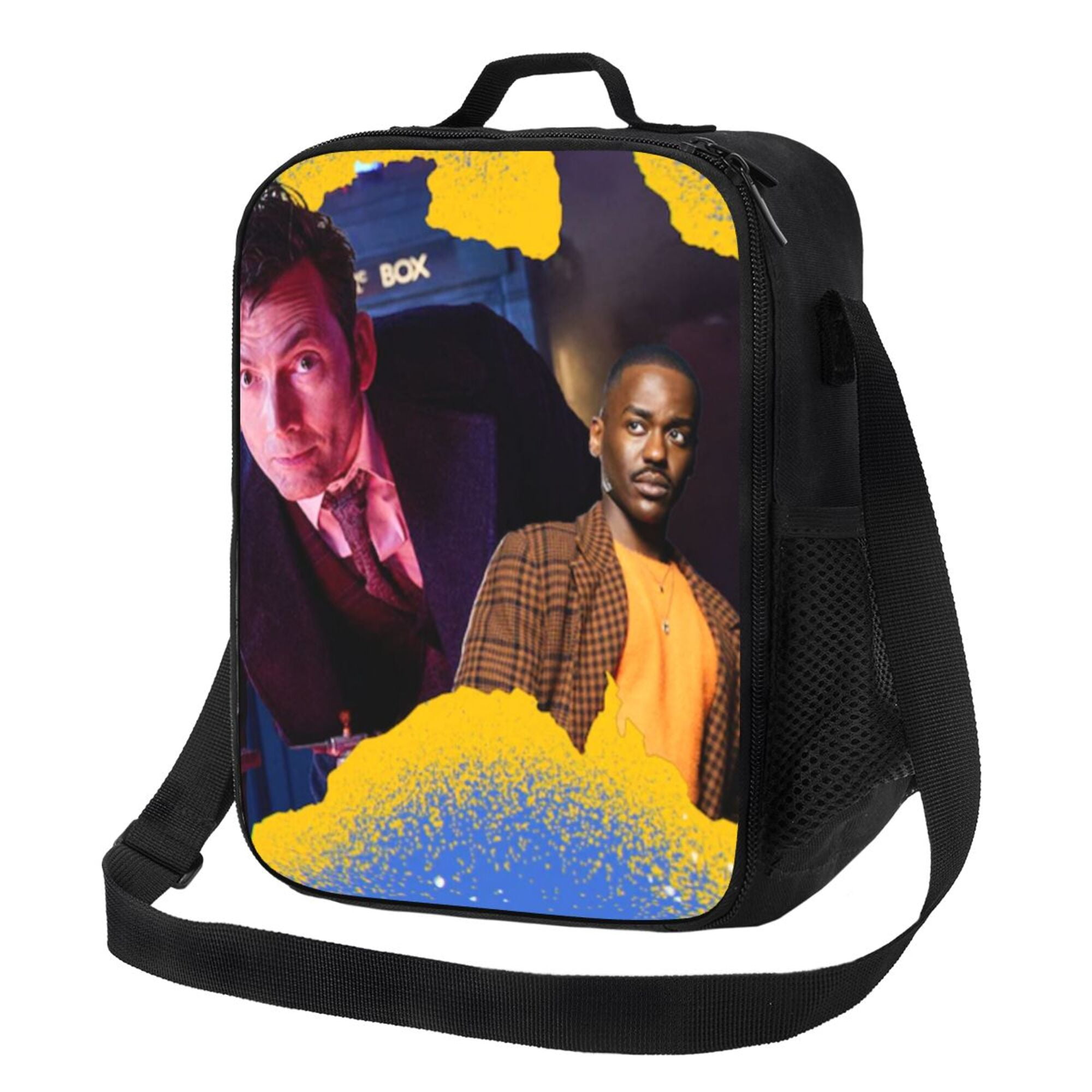 Doctor Who Lunch Bag Anime Lunch Tote Bag Reusable Insulated Lunch Box ...