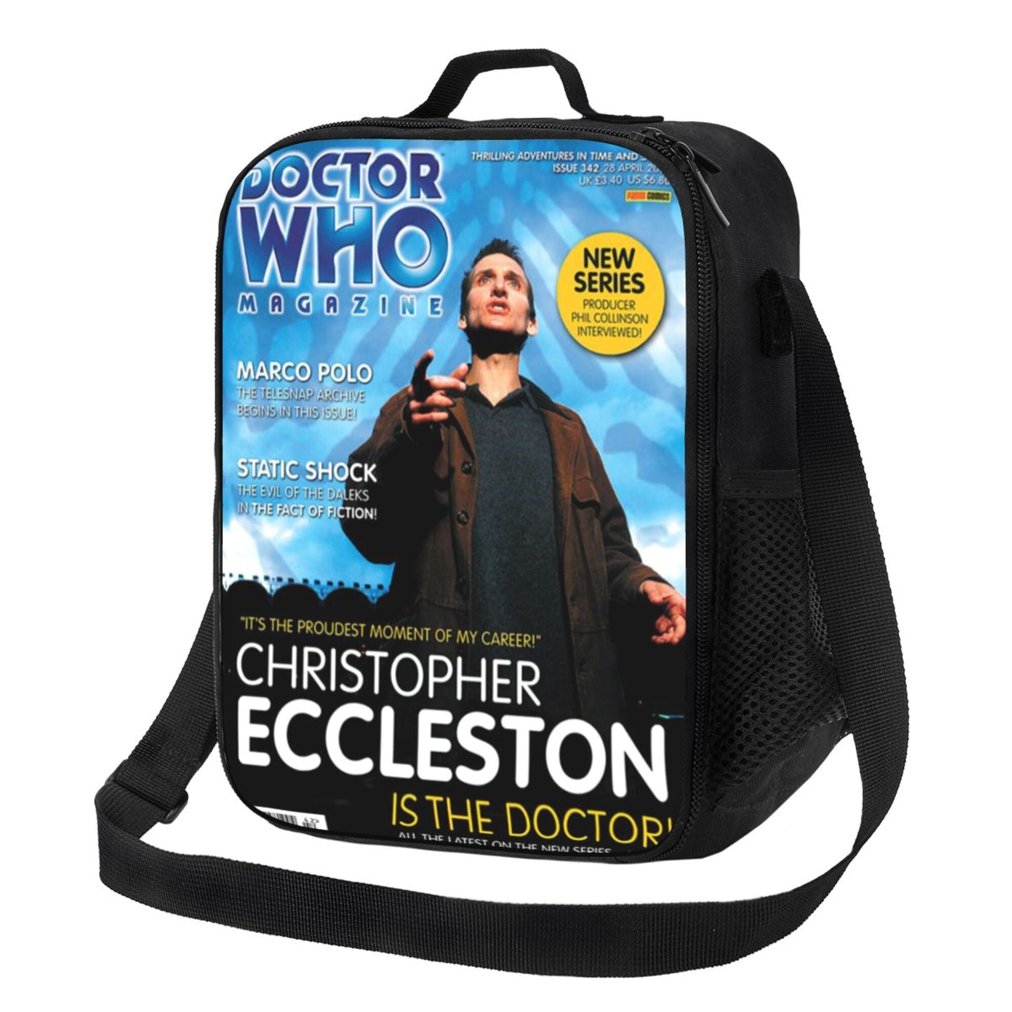 Doctor Who Lunch Bag Anime Lunch Tote Bag Reusable Insulated Lunch Box ...