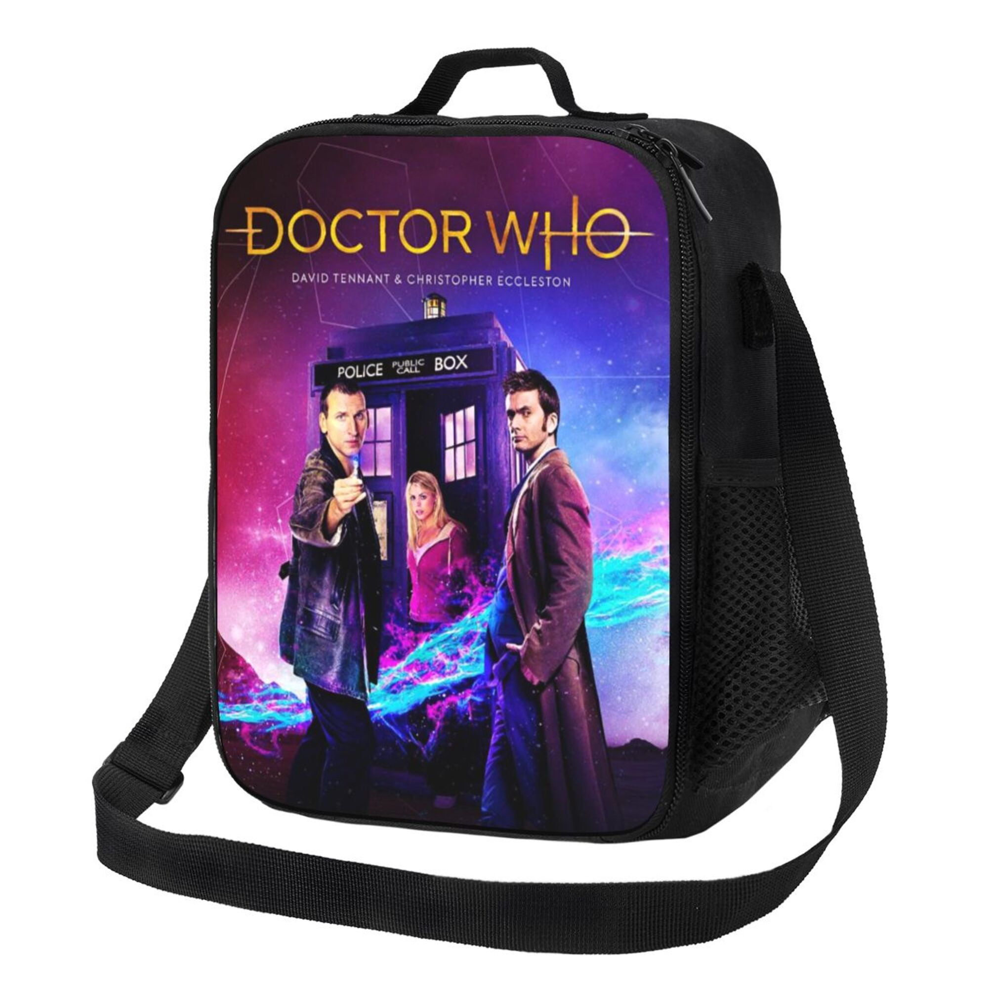 Doctor Who Lunch Bag Anime Lunch Tote Bag Reusable Insulated Lunch Box ...