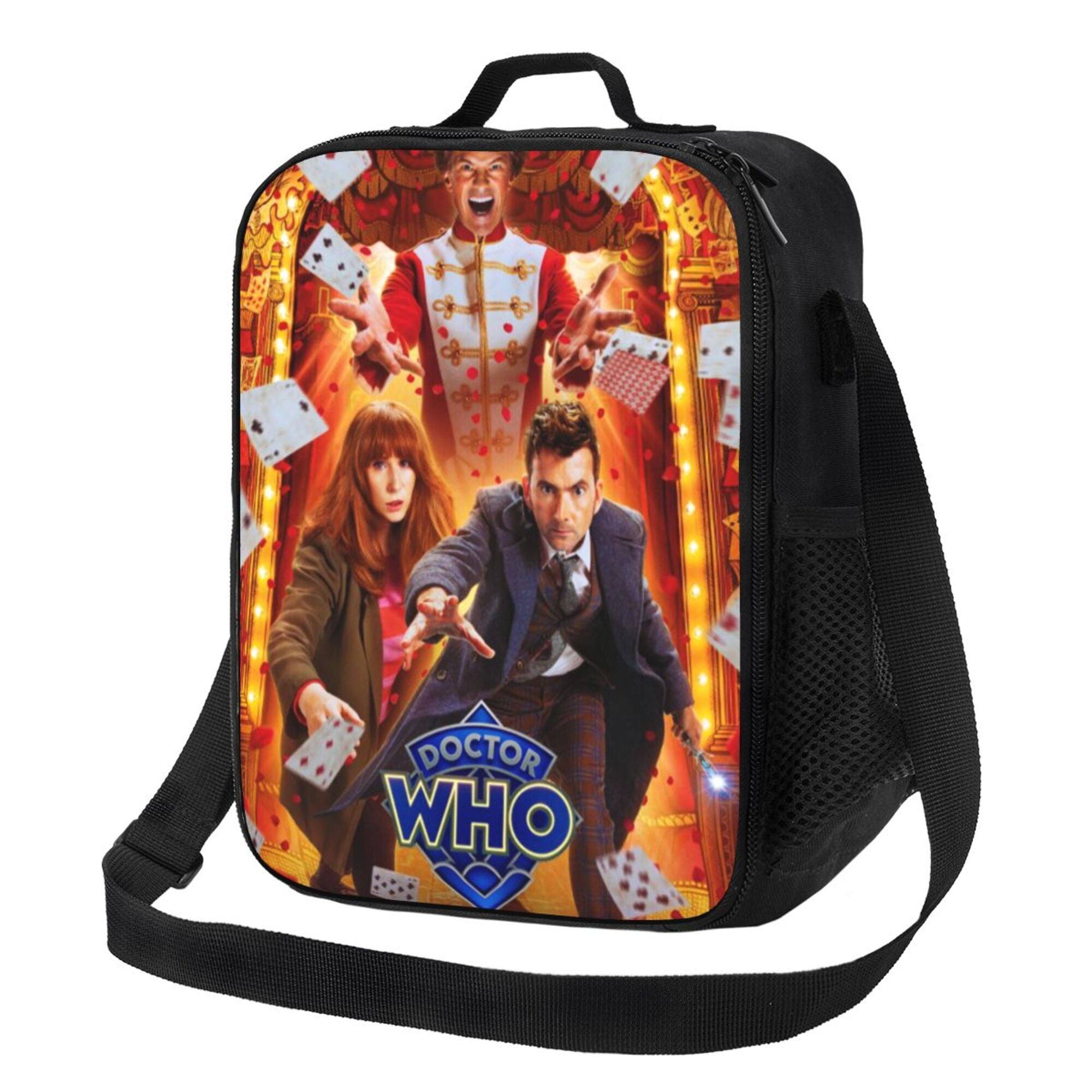 Doctor Who Lunch Bag Anime Lunch Tote Bag Reusable Insulated Lunch Box ...