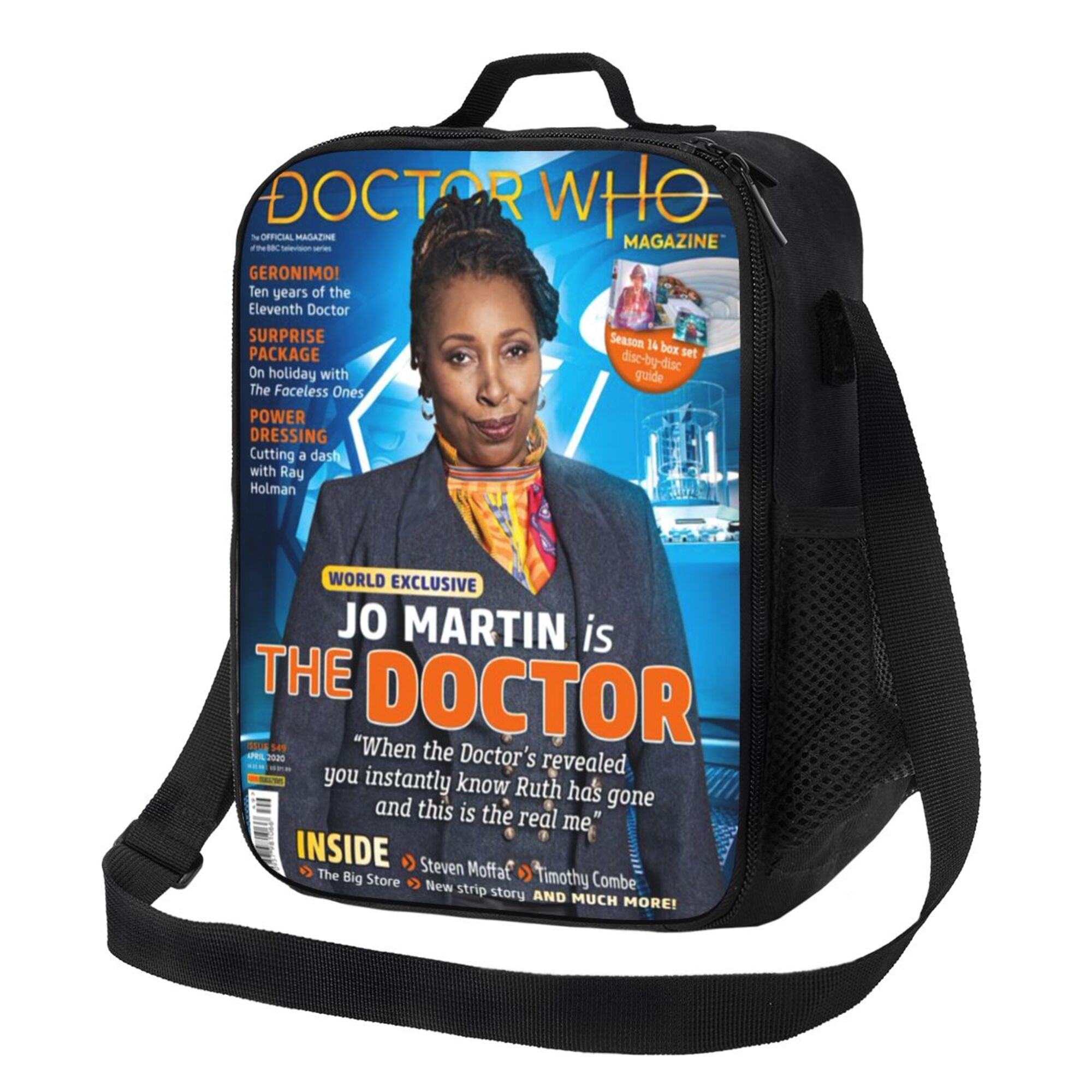 Doctor Who Lunch Bag Anime Lunch Tote Bag Reusable Insulated Lunch Box ...