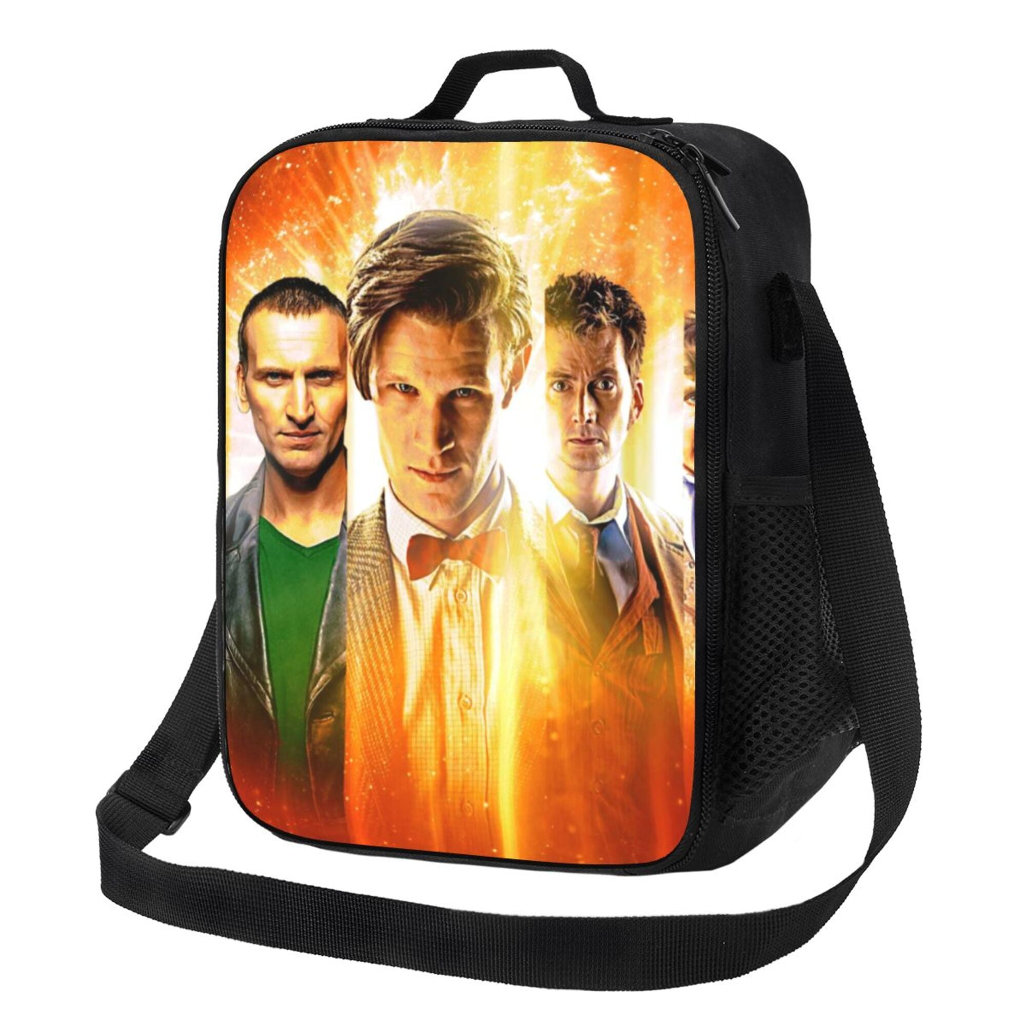 Doctor Who Lunch Bag Anime Lunch Tote Bag Reusable Insulated Lunch Box ...