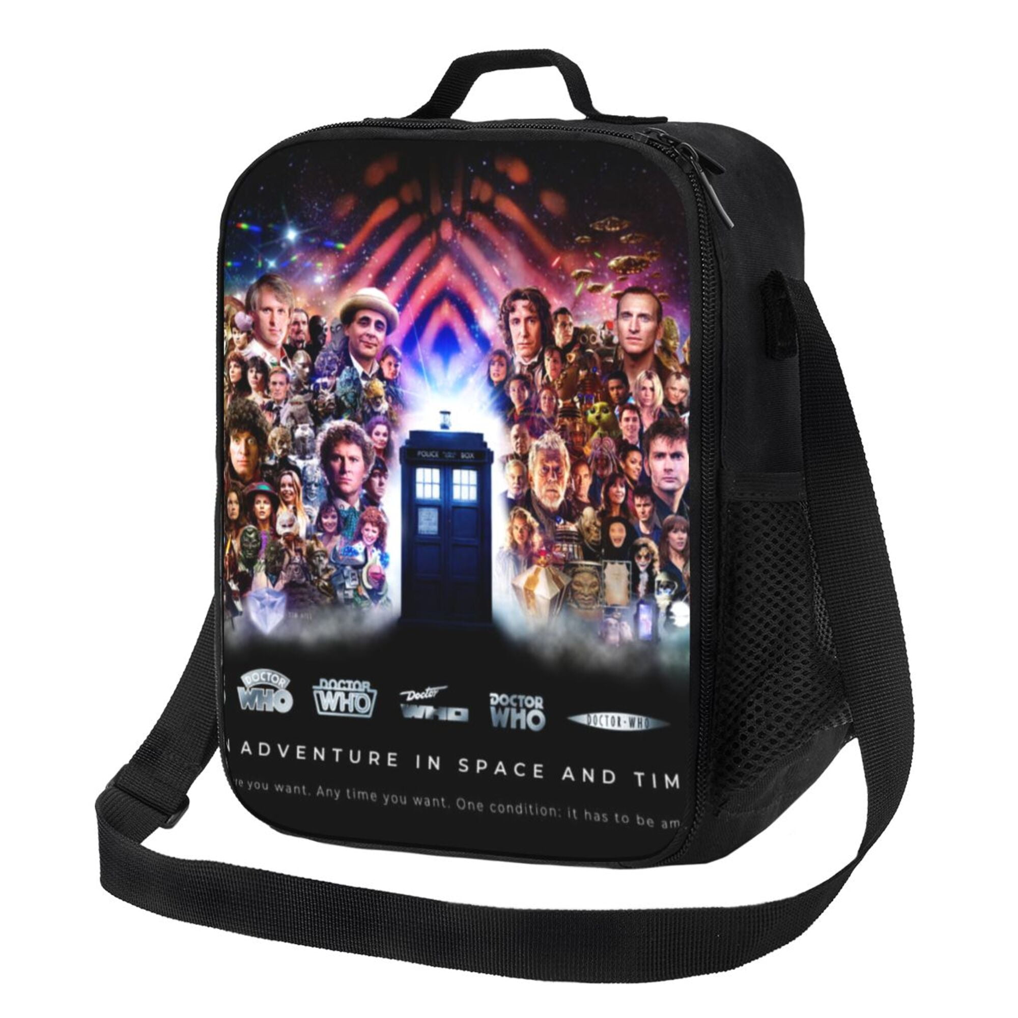 Doctor Who Lunch Bag Anime Lunch Tote Bag Reusable Insulated Lunch Box ...
