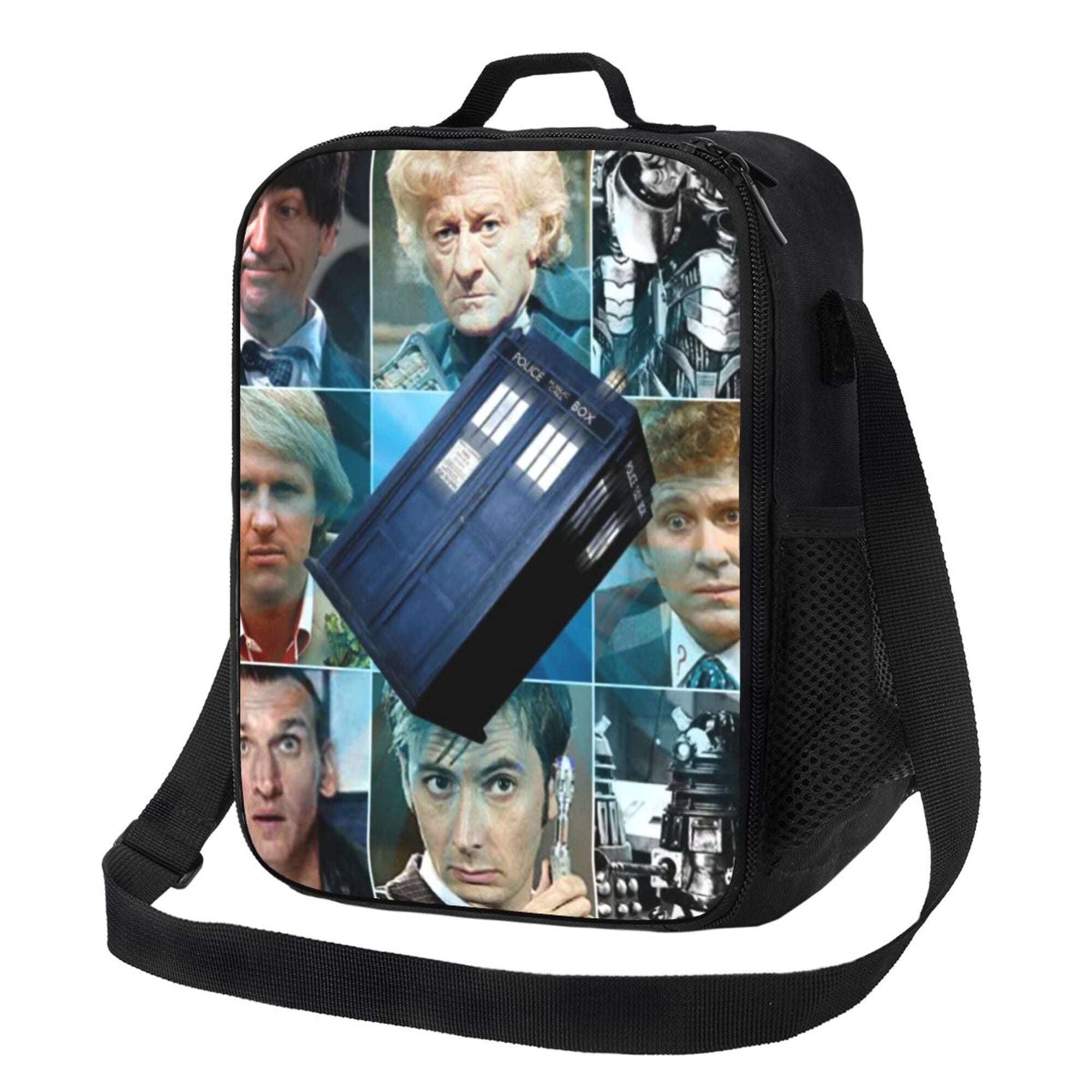 Doctor Who Lunch Bag Anime Lunch Tote Bag Reusable Insulated Lunch Box ...