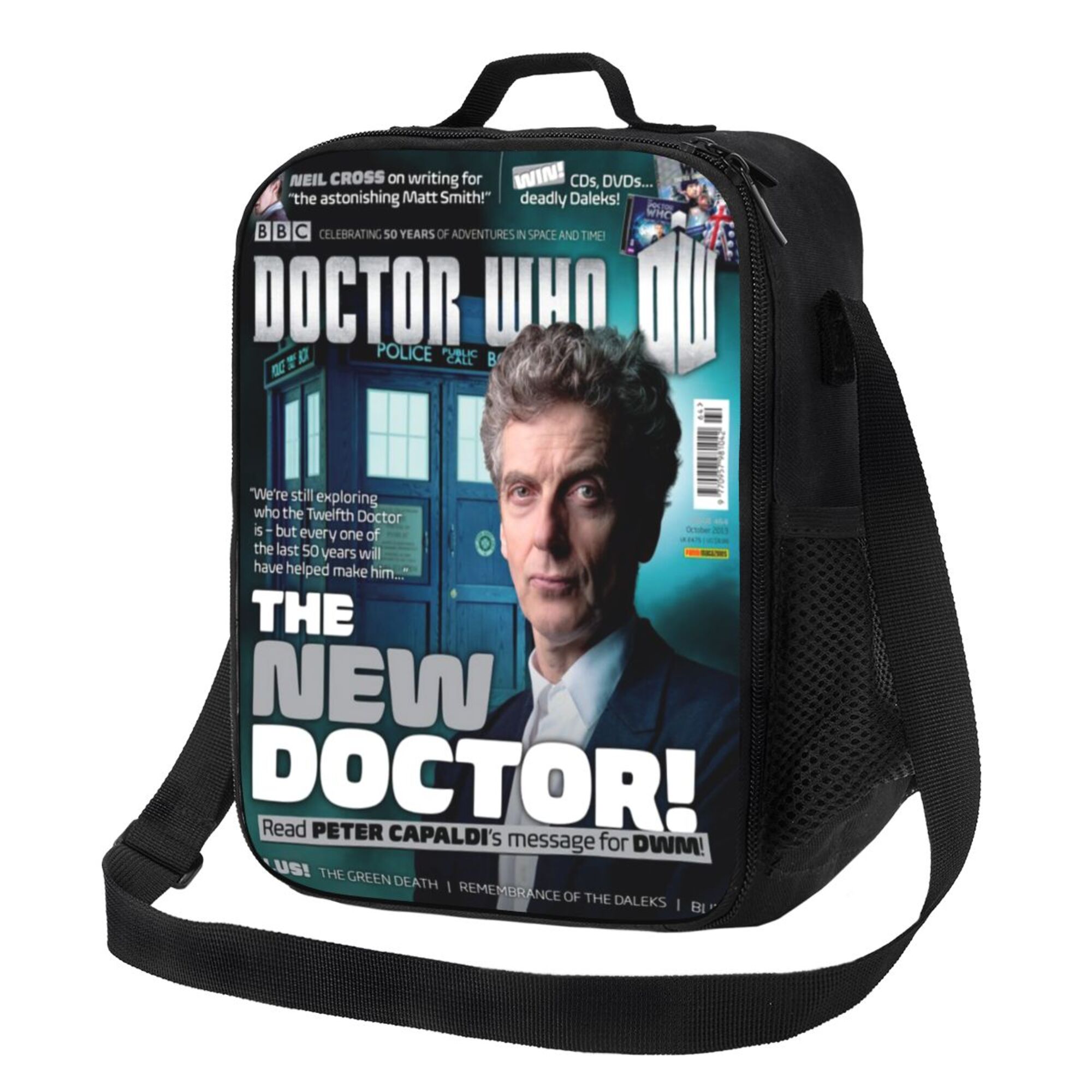 Doctor Who Lunch Bag Anime Lunch Tote Bag Reusable Insulated Lunch Box ...