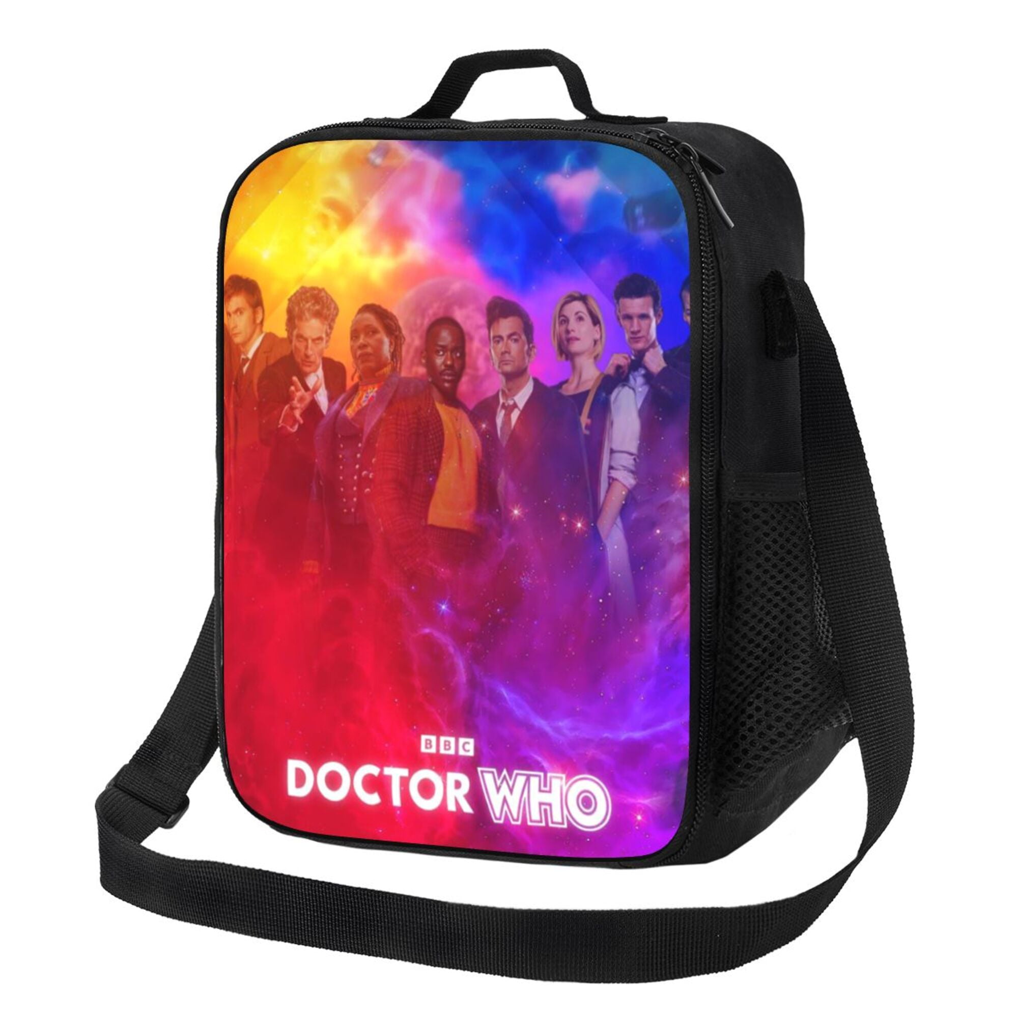 Doctor Who Lunch Bag Anime Lunch Tote Bag Reusable Insulated Lunch Box ...