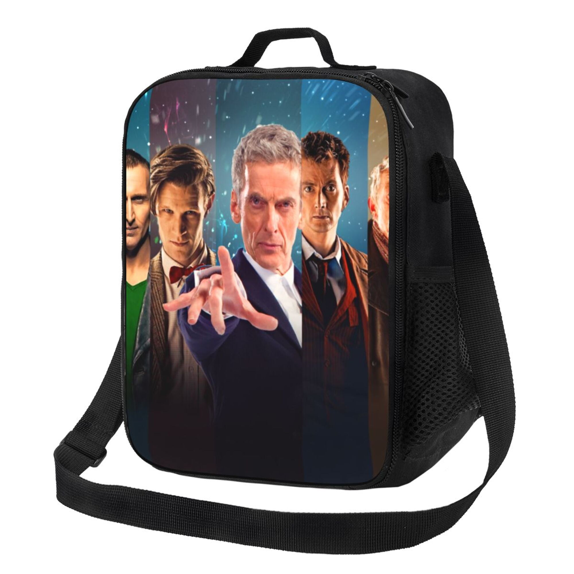 Doctor Who Lunch Bag Anime Lunch Tote Bag Reusable Insulated Lunch Box ...