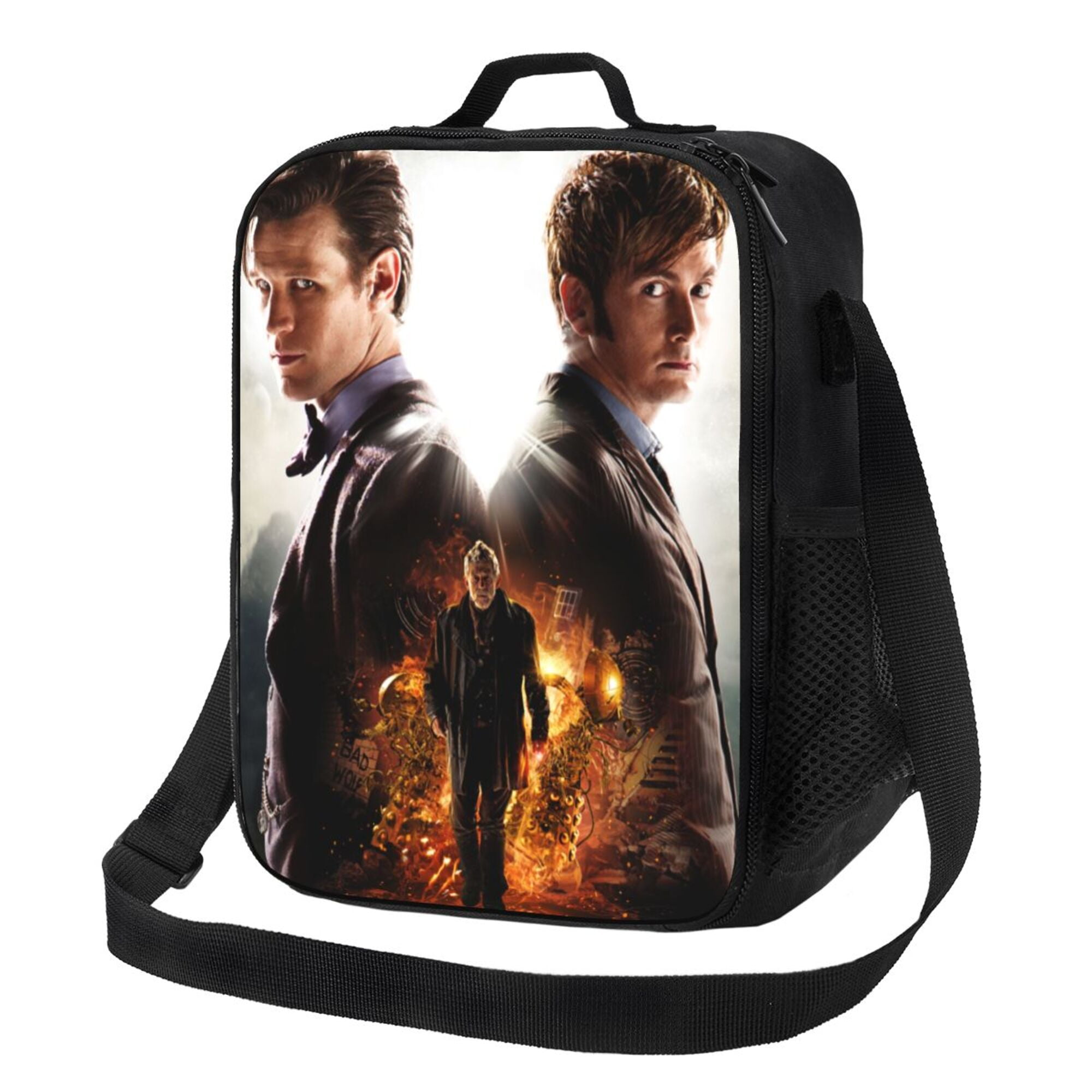 Doctor Who Lunch Bag Anime Lunch Tote Bag Reusable Insulated Lunch Box ...