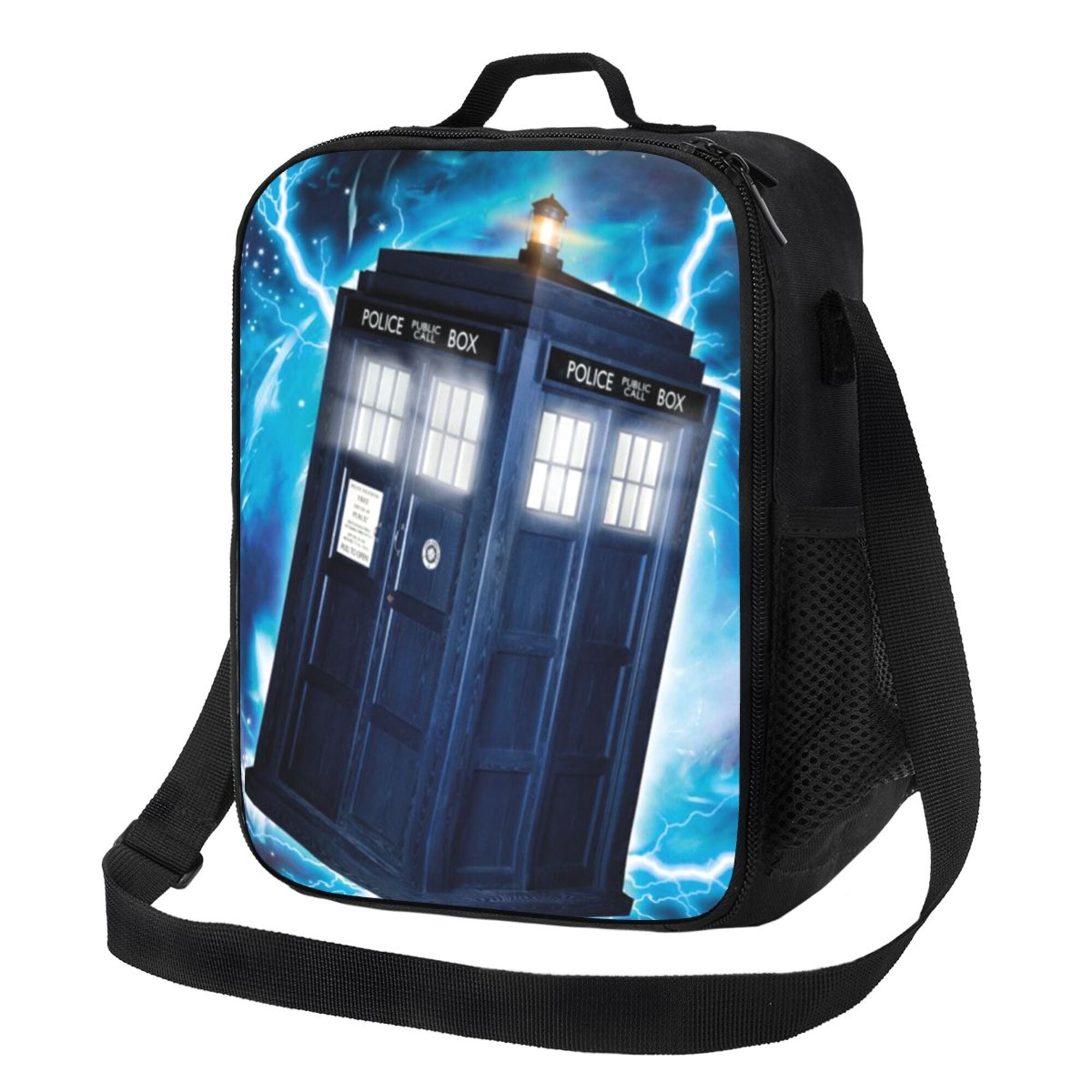 Doctor Who Lunch Bag Anime Lunch Tote Bag Reusable Insulated Lunch Box ...