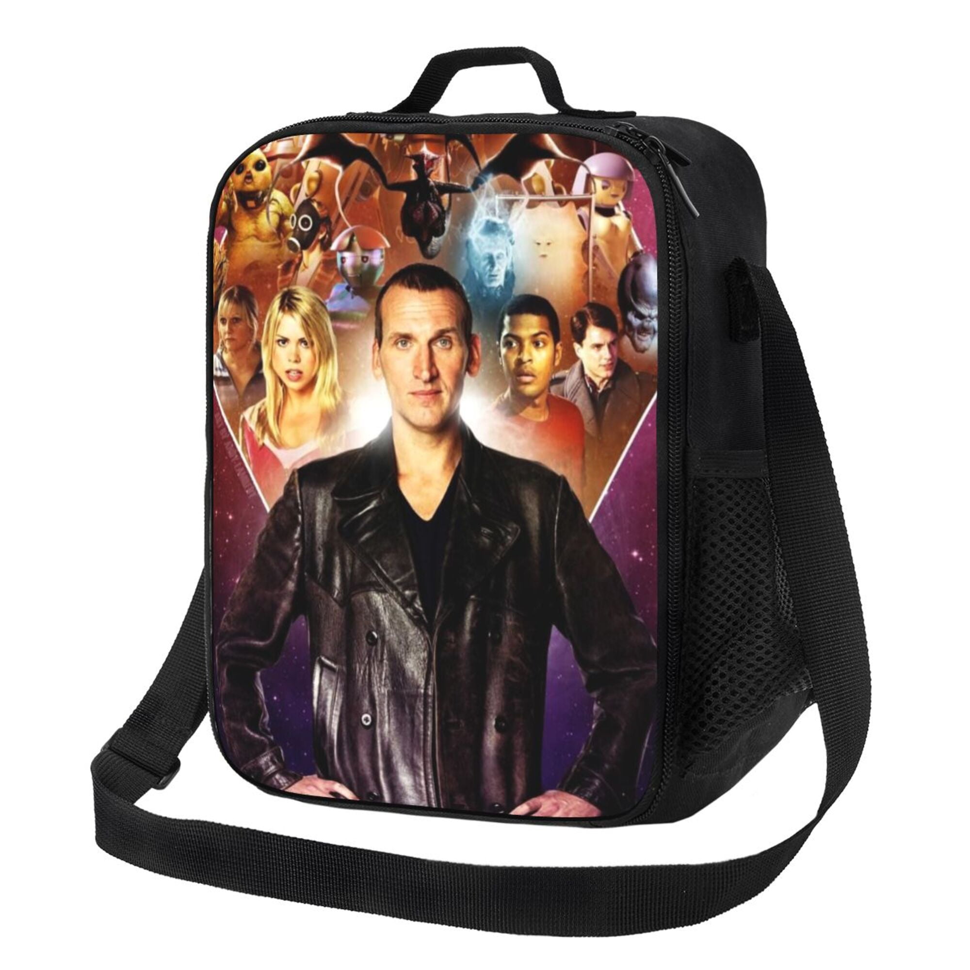 Doctor Who Lunch Bag Anime Lunch Tote Bag Reusable Insulated Lunch Box ...