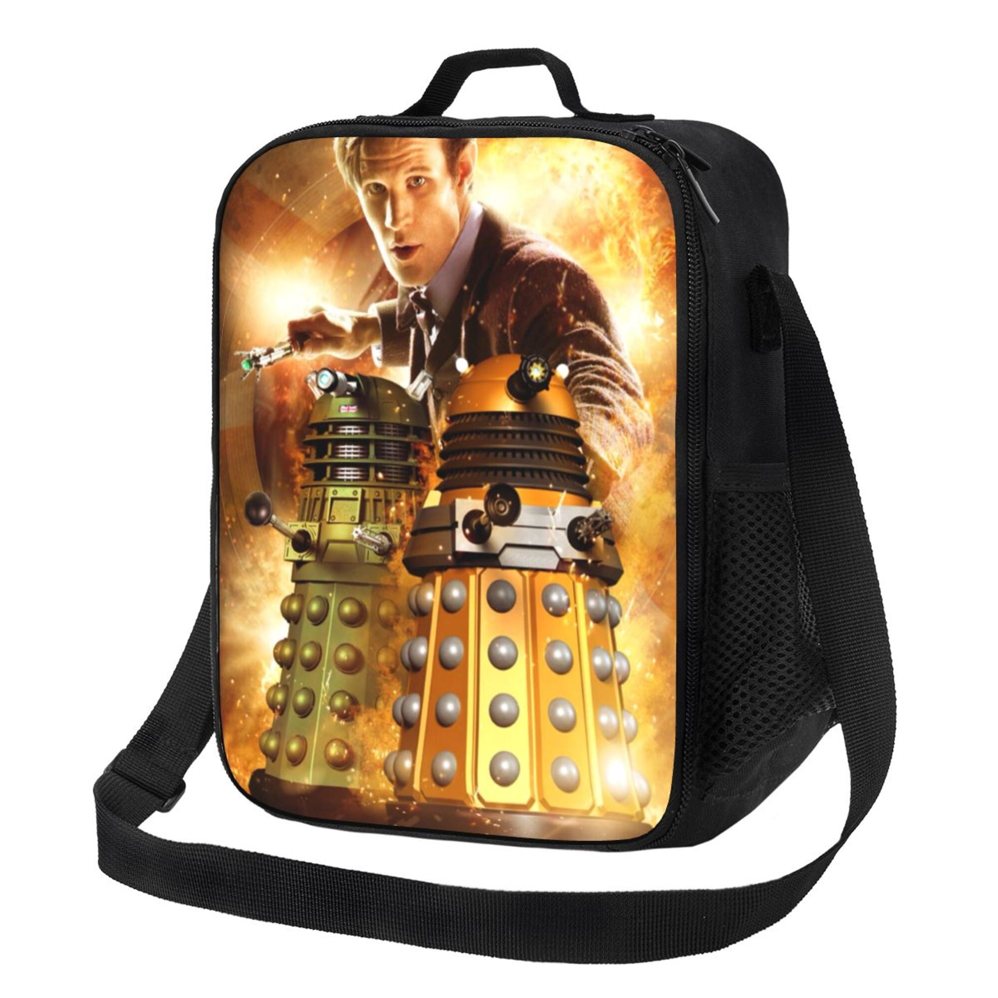 Doctor Who Lunch Bag Anime Lunch Tote Bag Reusable Insulated Lunch Box ...