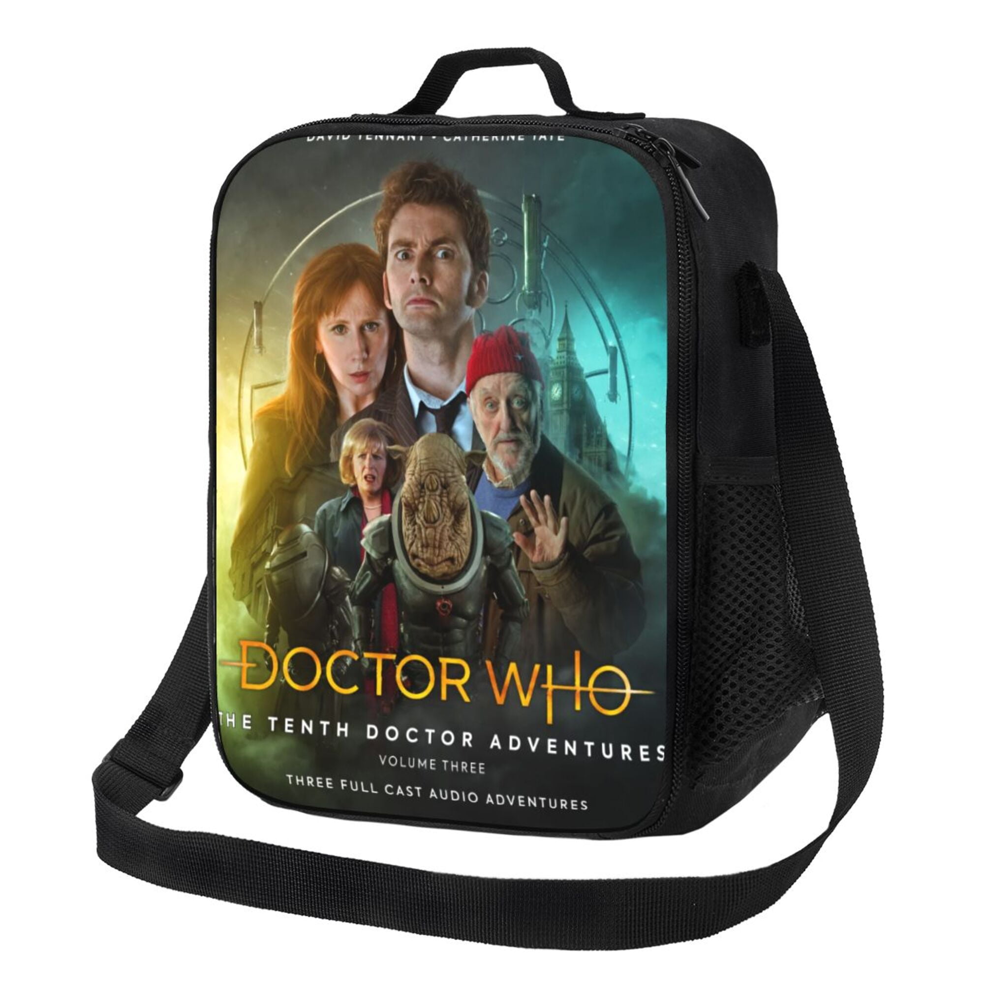 Doctor Who Lunch Bag Anime Lunch Tote Bag Reusable Insulated Lunch Box ...