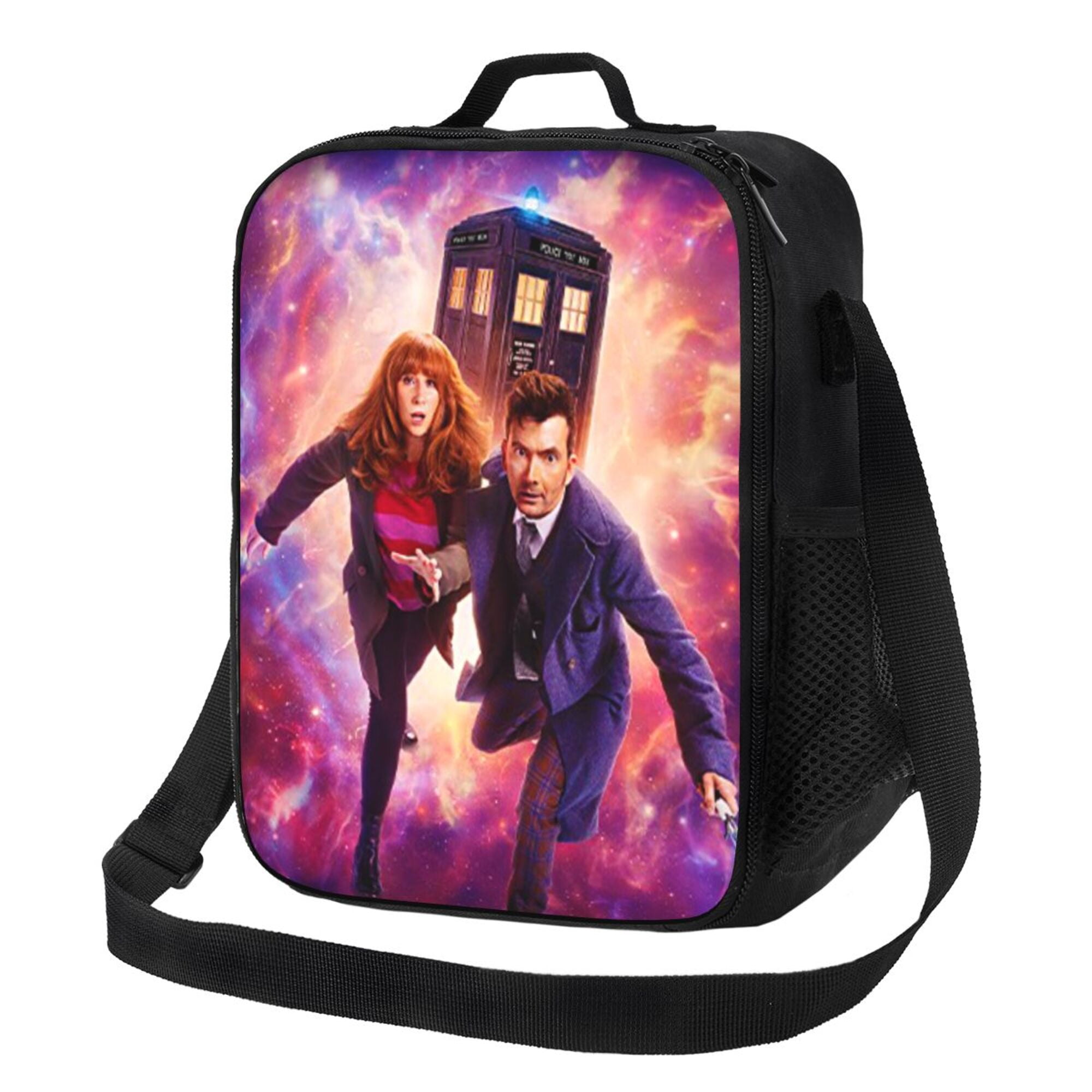 Doctor Who Lunch Bag Anime Lunch Tote Bag Reusable Insulated Lunch Box ...