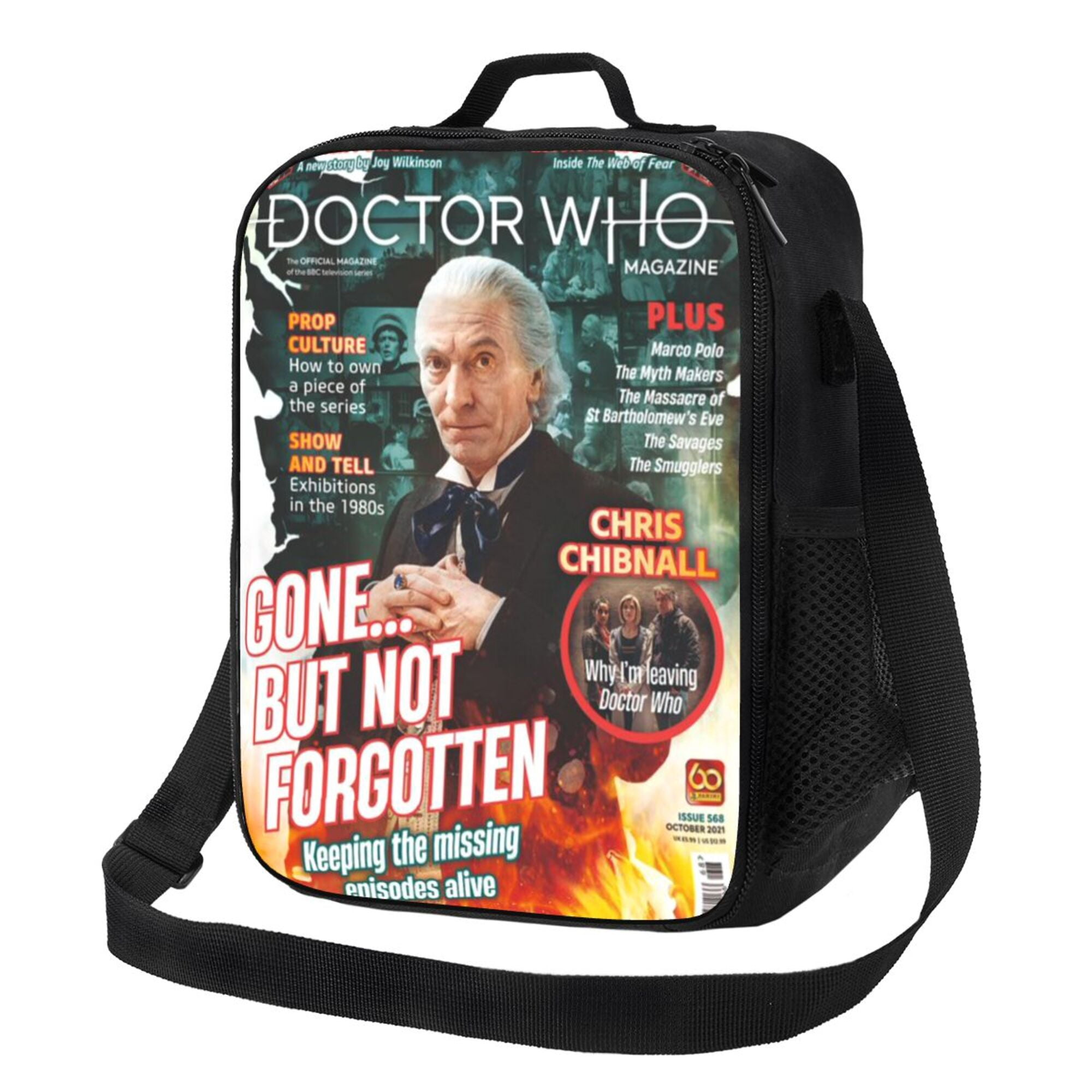 Doctor Who Lunch Bag Anime Lunch Tote Bag Reusable Insulated Lunch Box ...