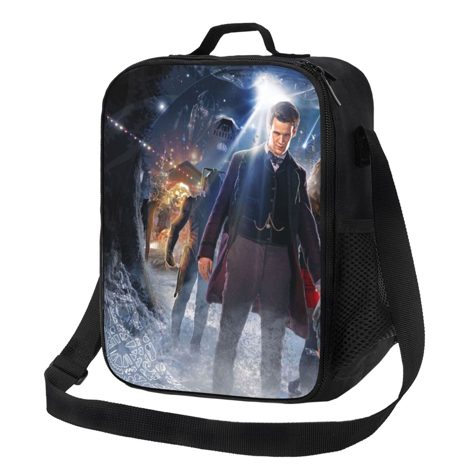 Doctor Who Lunch Bag Anime Lunch Tote Bag Reusable Insulated Lunch Box ...