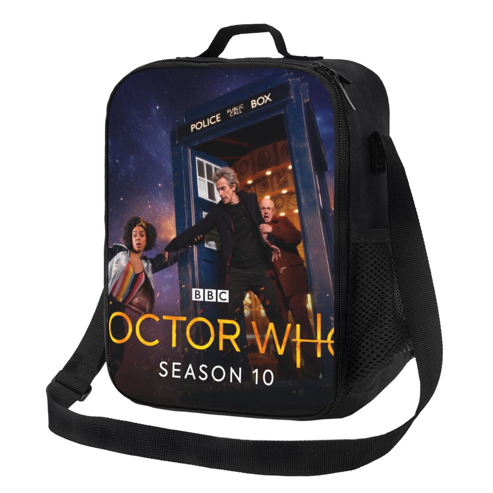 Doctor Who Lunch Bag Anime Lunch Tote Bag Reusable Insulated Lunch Box ...