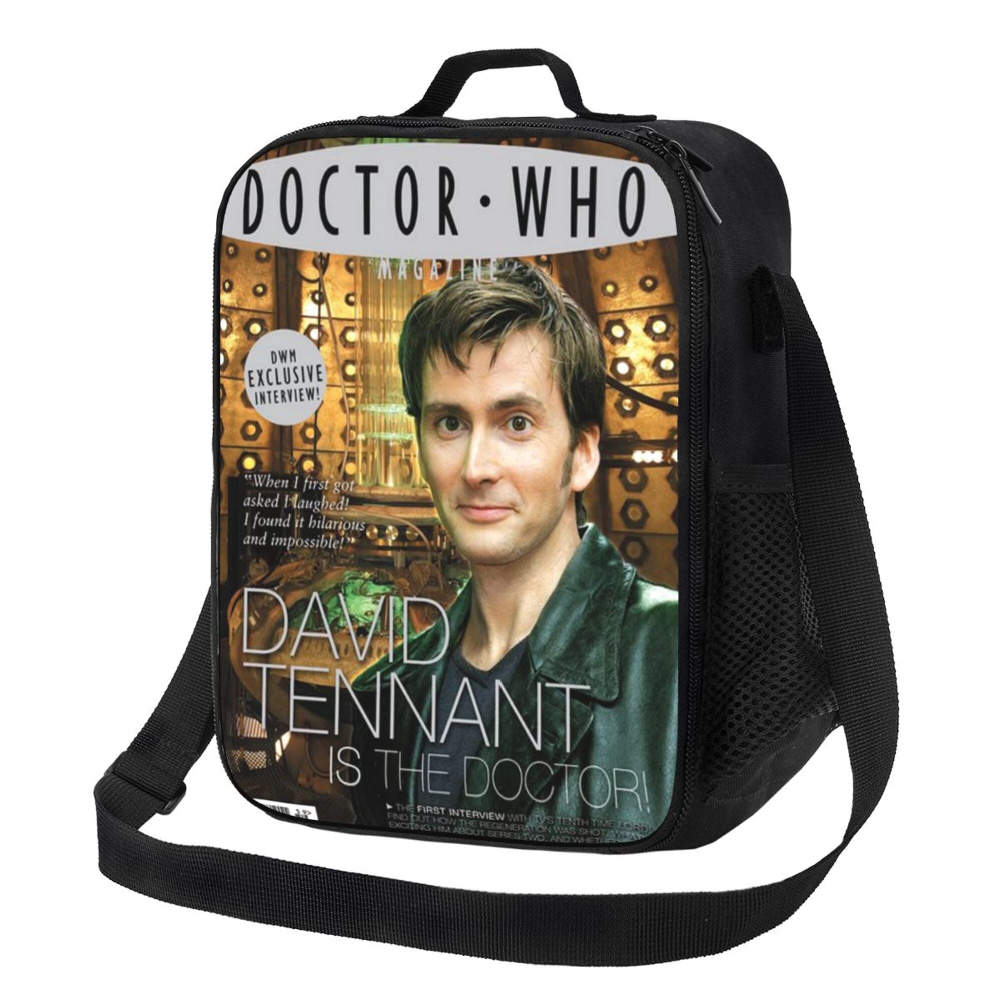 Doctor Who Lunch Bag Anime Lunch Tote Bag Reusable Insulated Lunch Box ...