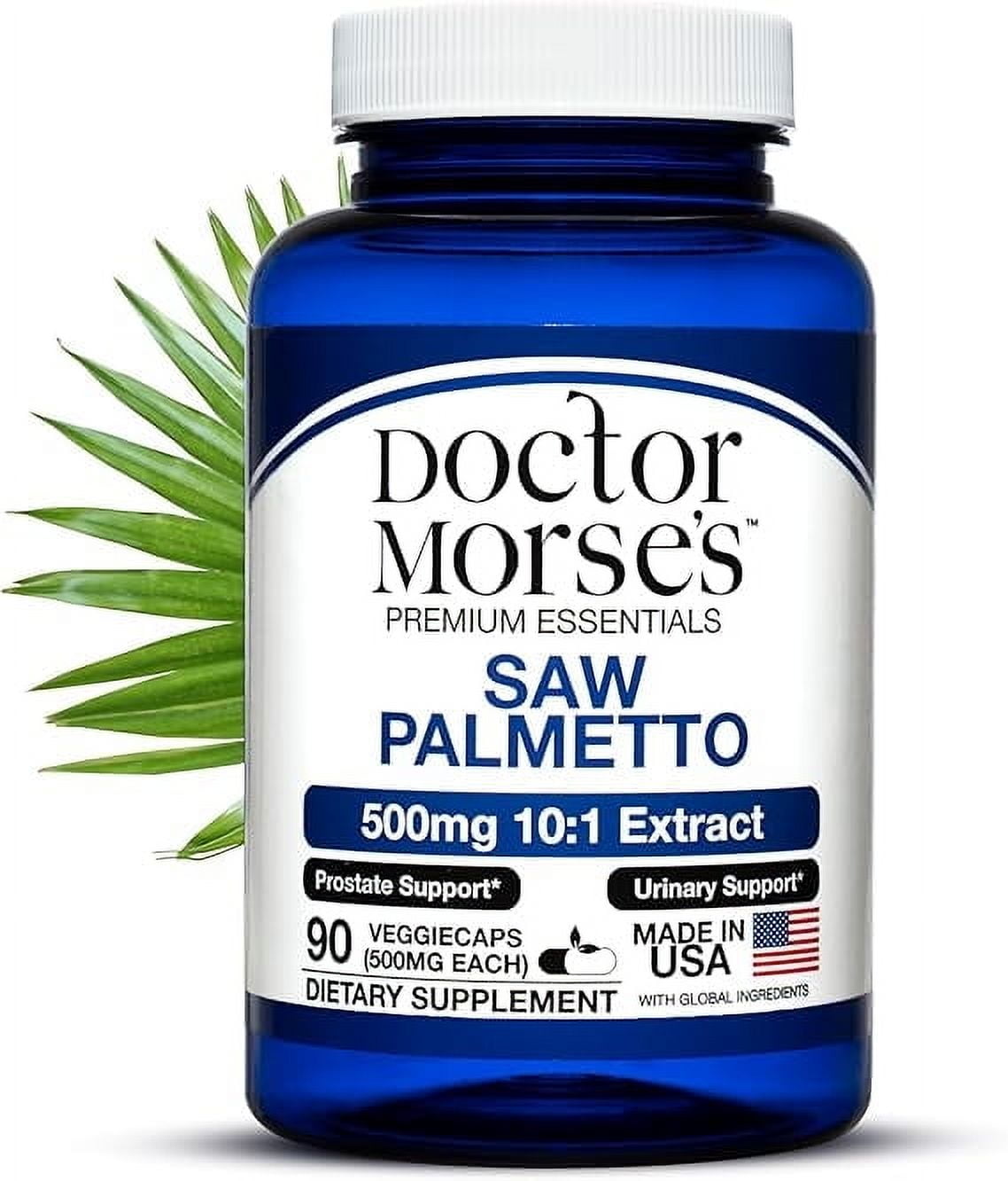Doctor Morse's Saw Palmetto 5000mg, Prostate & Health Support, Extra ...