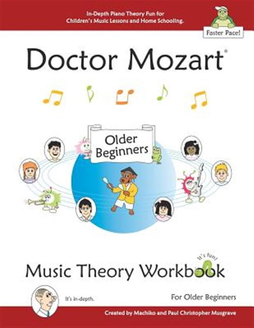 Pre-Owned Doctor Mozart Music Theory Workbook for Older Beginners: In ...