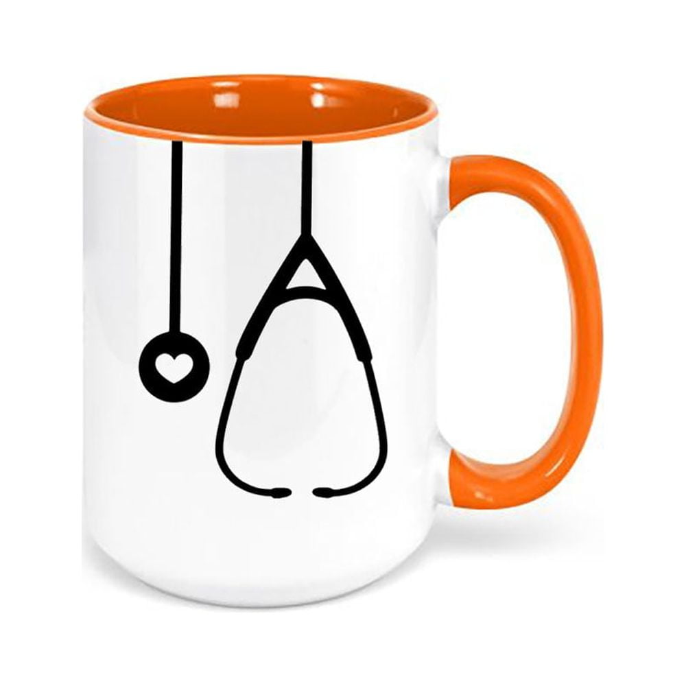 Doctor Mug, Nurse Mug, Stethoscope, Gift For Nurse, Dr. Coffee Cup ...