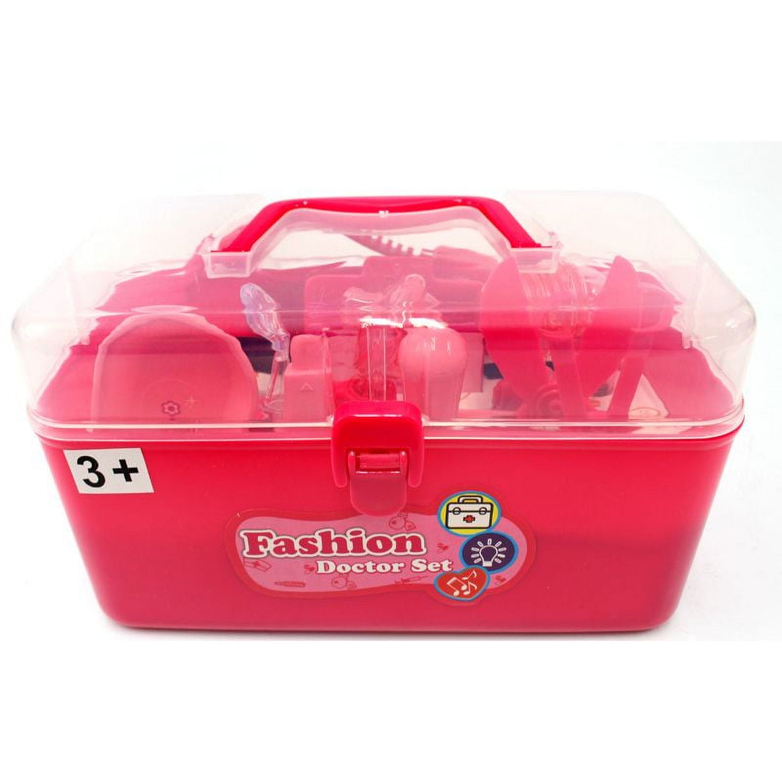 Doctor Nurse Medical Kit Playset (Pink) - Walmart.com