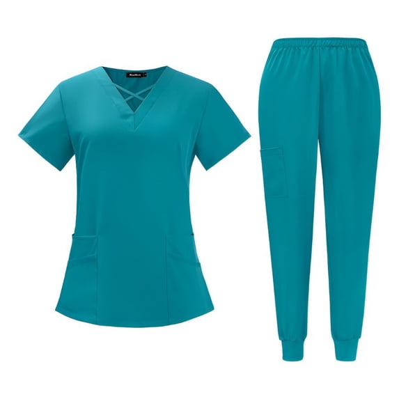 Doctor Nurse Work Uniforms Medical Nursing Uniforms Shirt and Pant Set ...