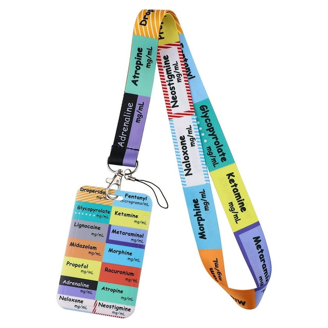 Doctor Phone Lanyard Card Holder Campus Card Student ID Card Meal Card ...