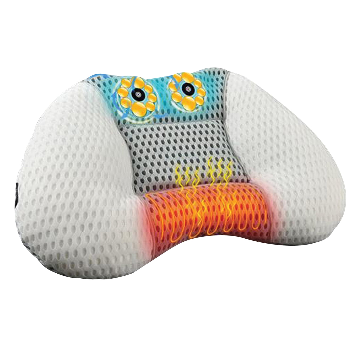 Doctor Pillow BK3424 Contoured Comfy Sage Massage Pillow - Walmart.com