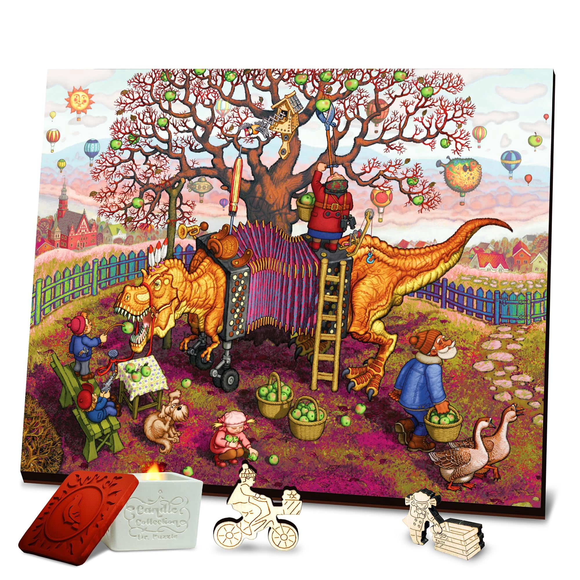Doctor Puzzle Wooden Puzzles STF9 for Adults 330 Pieces - Double-Sided ...
