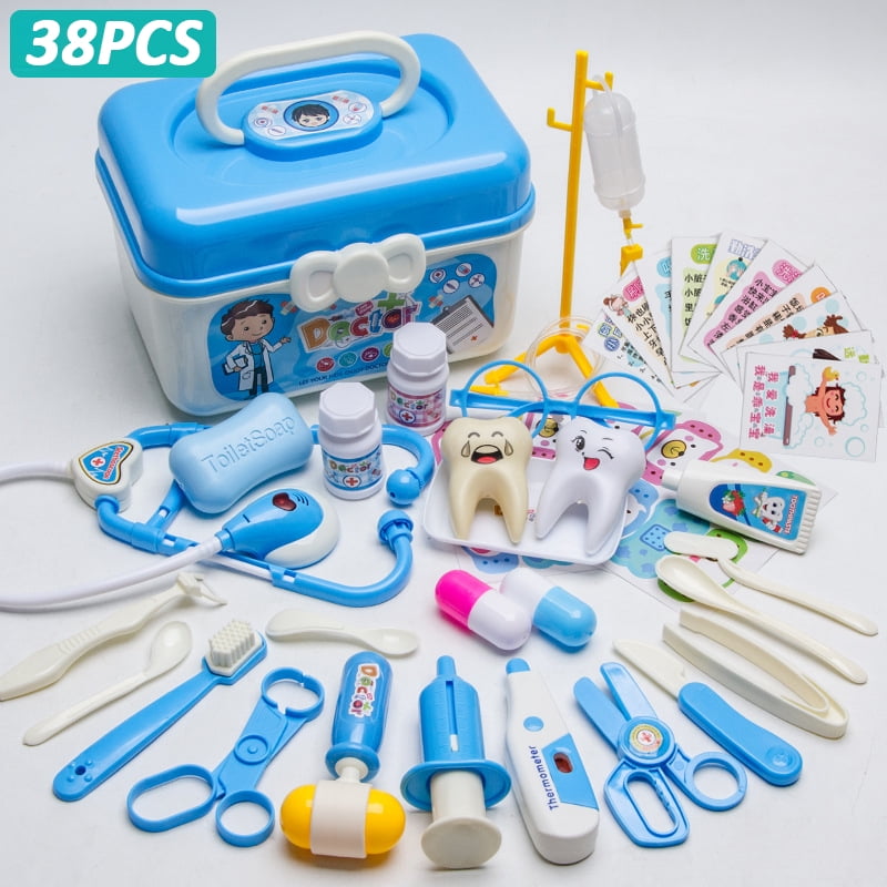 Doctor Set For Kids Pretend Play Girls Role-playing Games Hospital ...