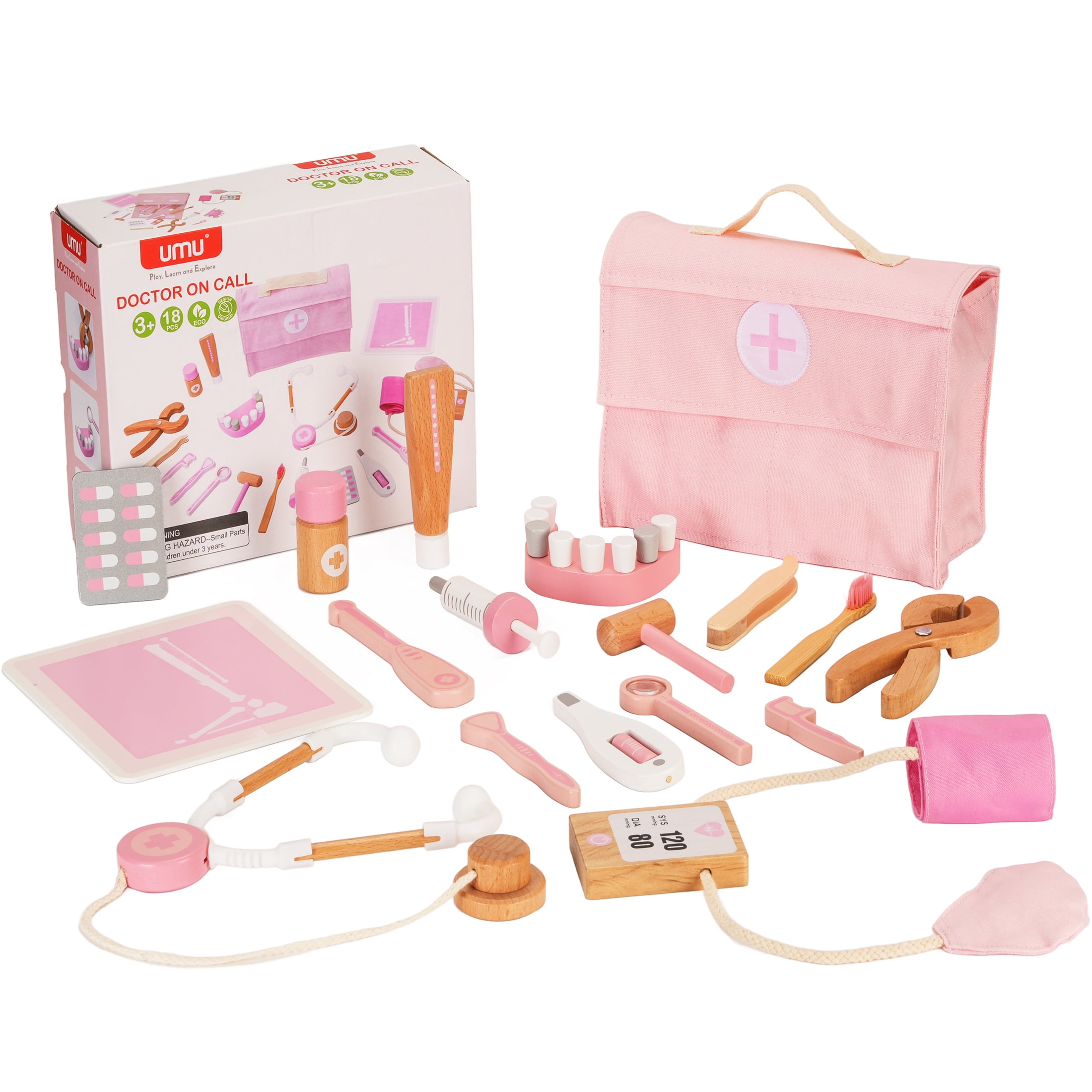 Doctor Kit For Kids, Doctor Playset, Pretend Doctor Kit Dentist Medical ...