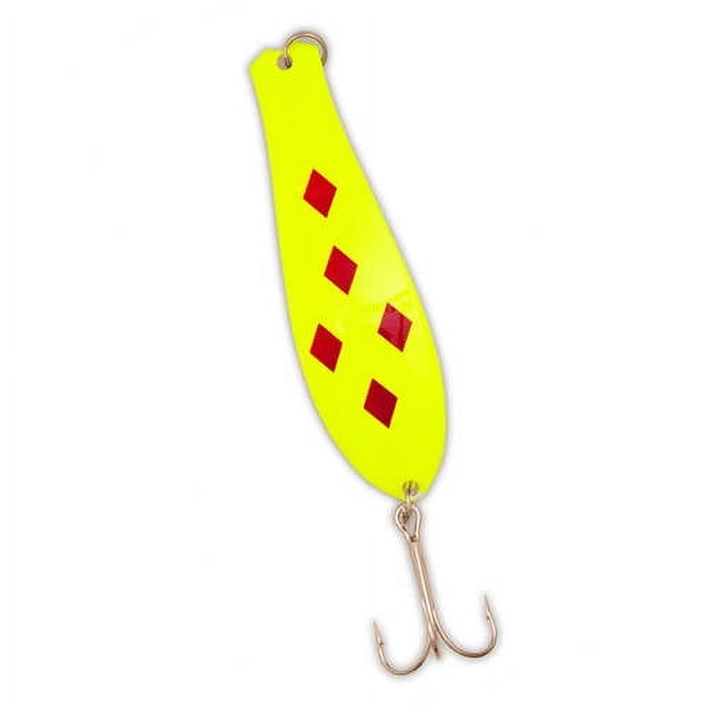 Doctor Spoon Doctor Ice Series 1/4 oz 1-7/8" Long-Yellow/Red 5 of ...
