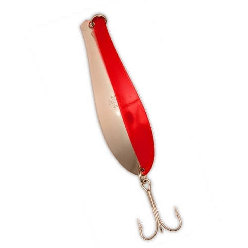 Doctor Spoon Original Series 1-3/16 oz 4-1/2" Long - Nickel/Red ...