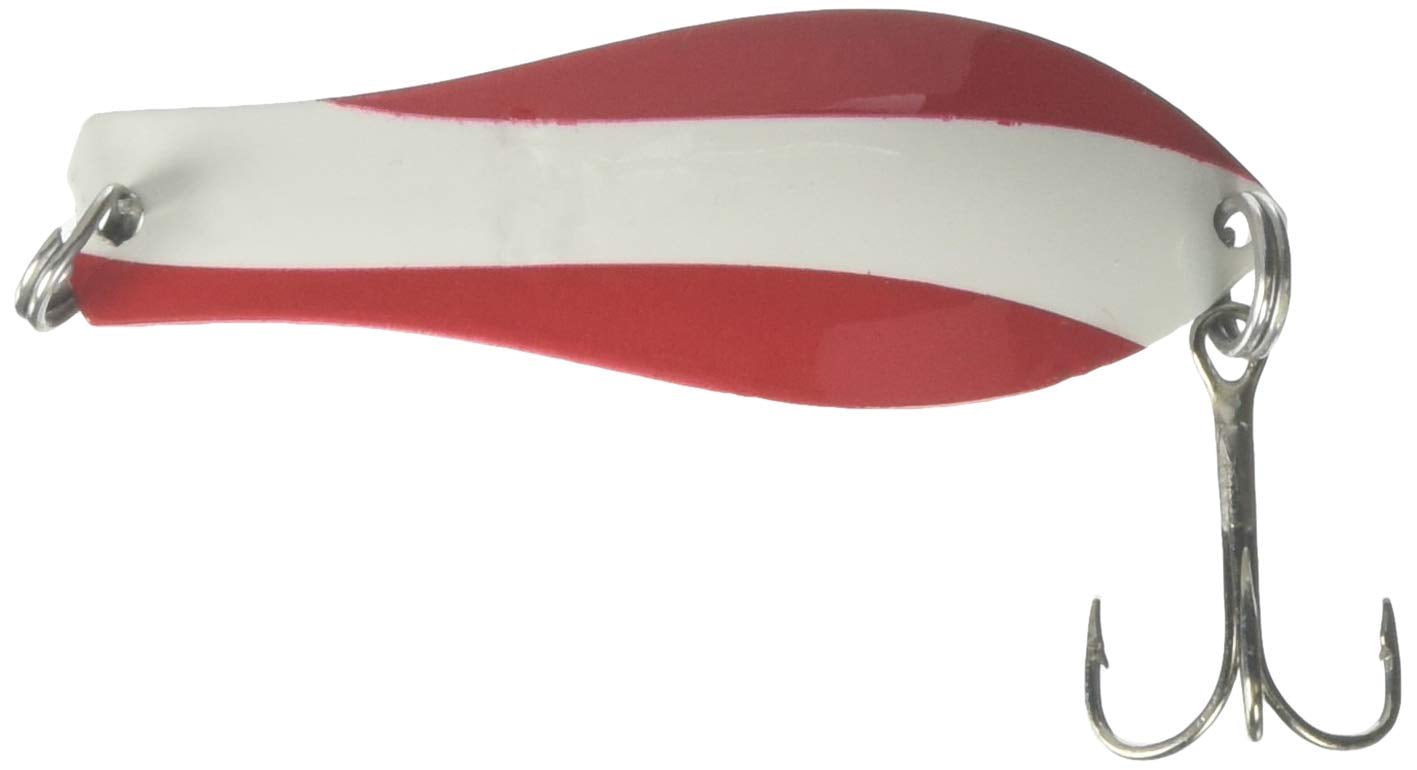 Doctor Spoon Original Series 3/8 oz 2-1/2" Long-Red/White Swirl ...