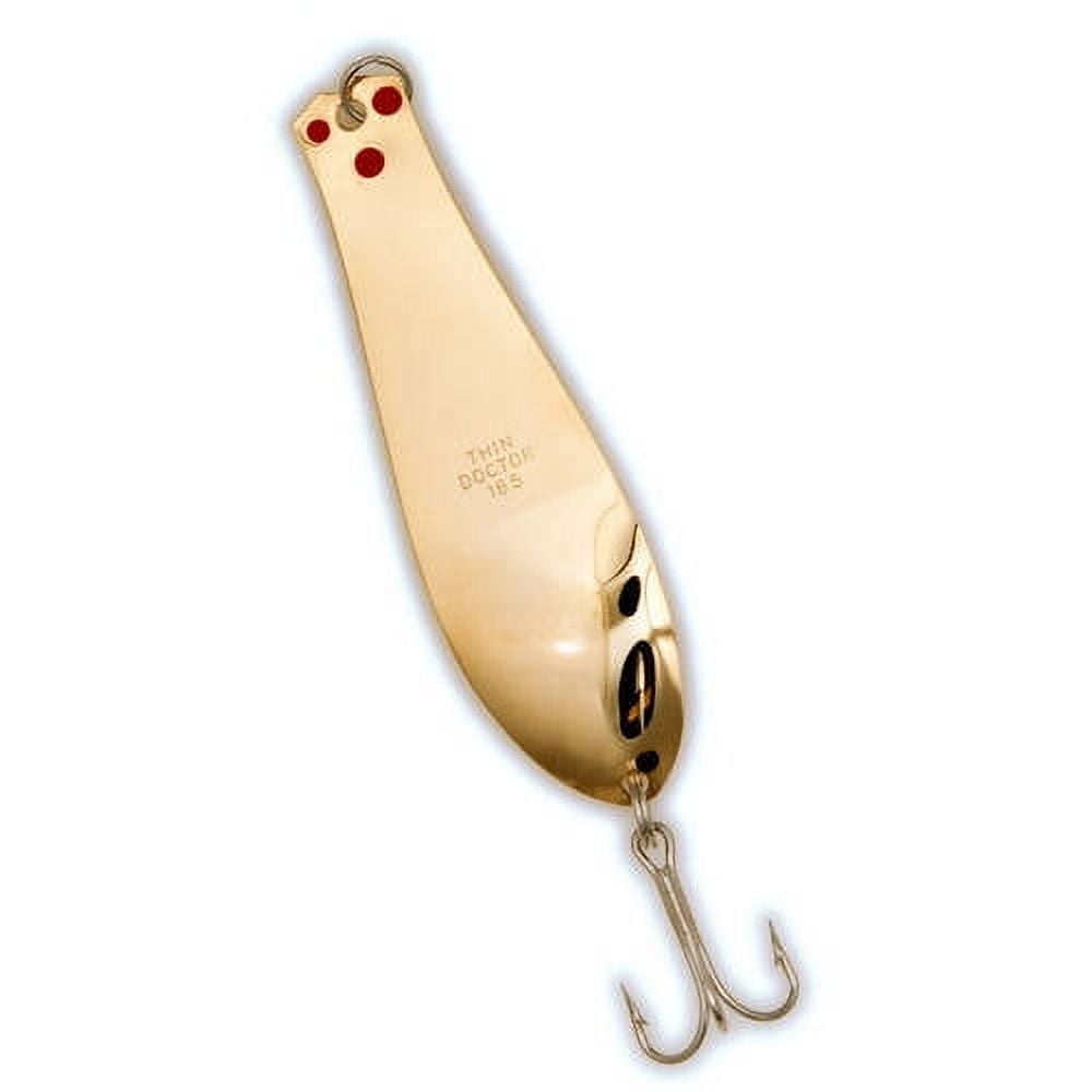 Doctor Spoon Trolling Series 1/4 oz 4-1/2" Long - Gold - Walmart.com