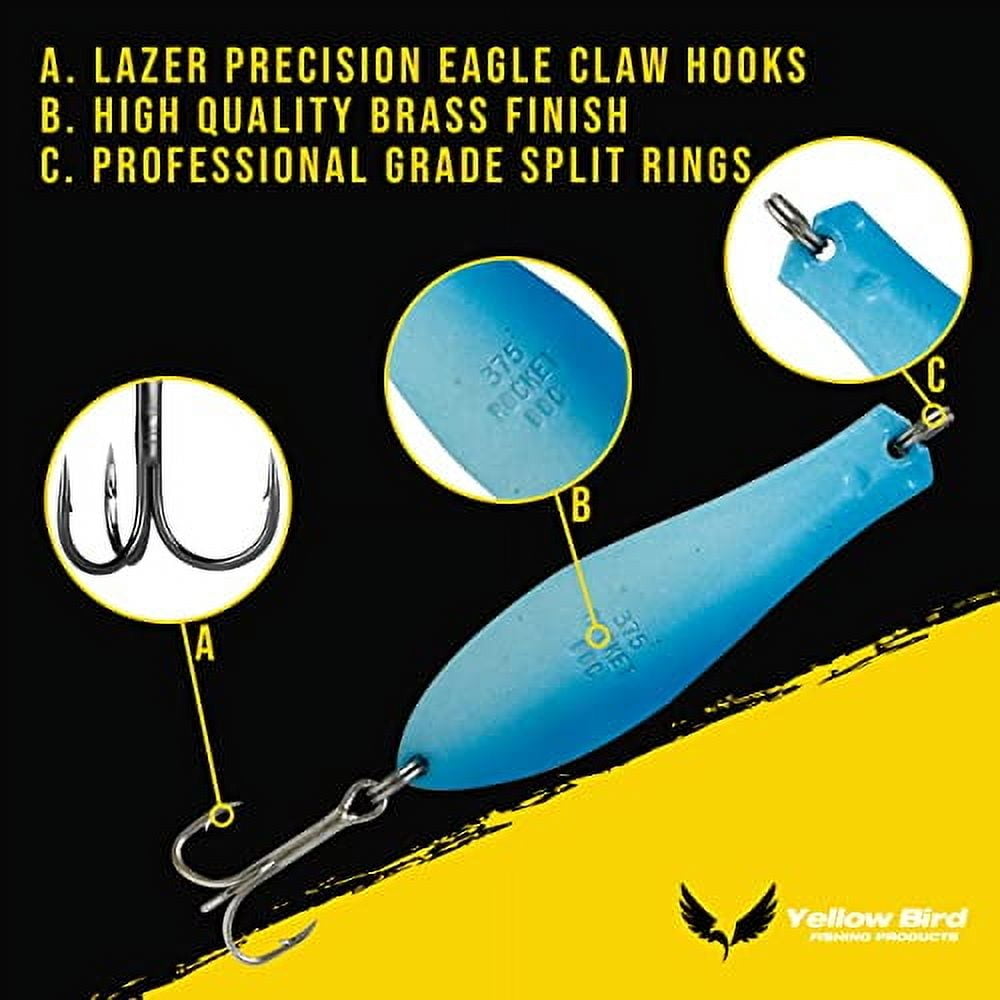 Doctor Spoons 3 Pack Casting Series - Cast 2X Longer - Trolling ...