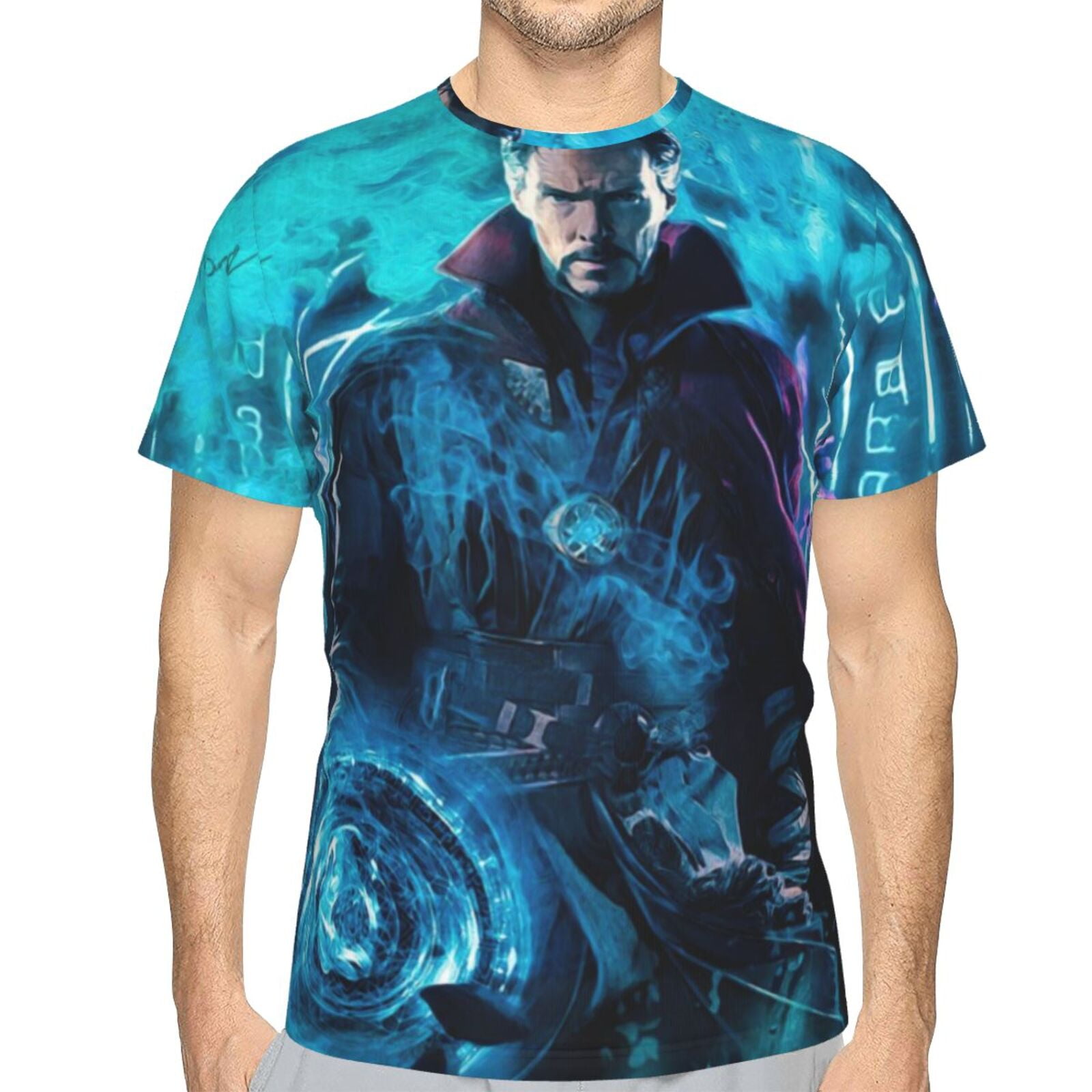 Doctor Strange 3d Graphic Print Shirts Casual Short Sleeve Tee Shirts Top For Mens - Walmart.com