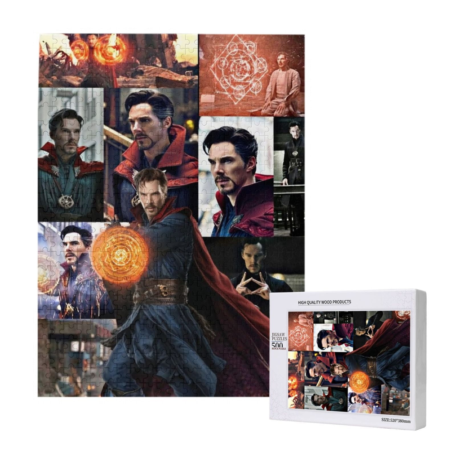 Doctor Strange Anime Puzzles Boys Girls Teens 300/500/1000 Piece Wooden ...