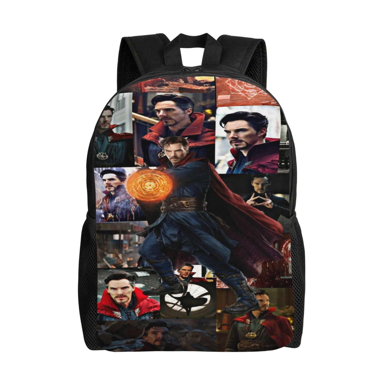 Doctor Strange Backpack, 3D Printed Cartoon Laptop Bag Bookbag ...
