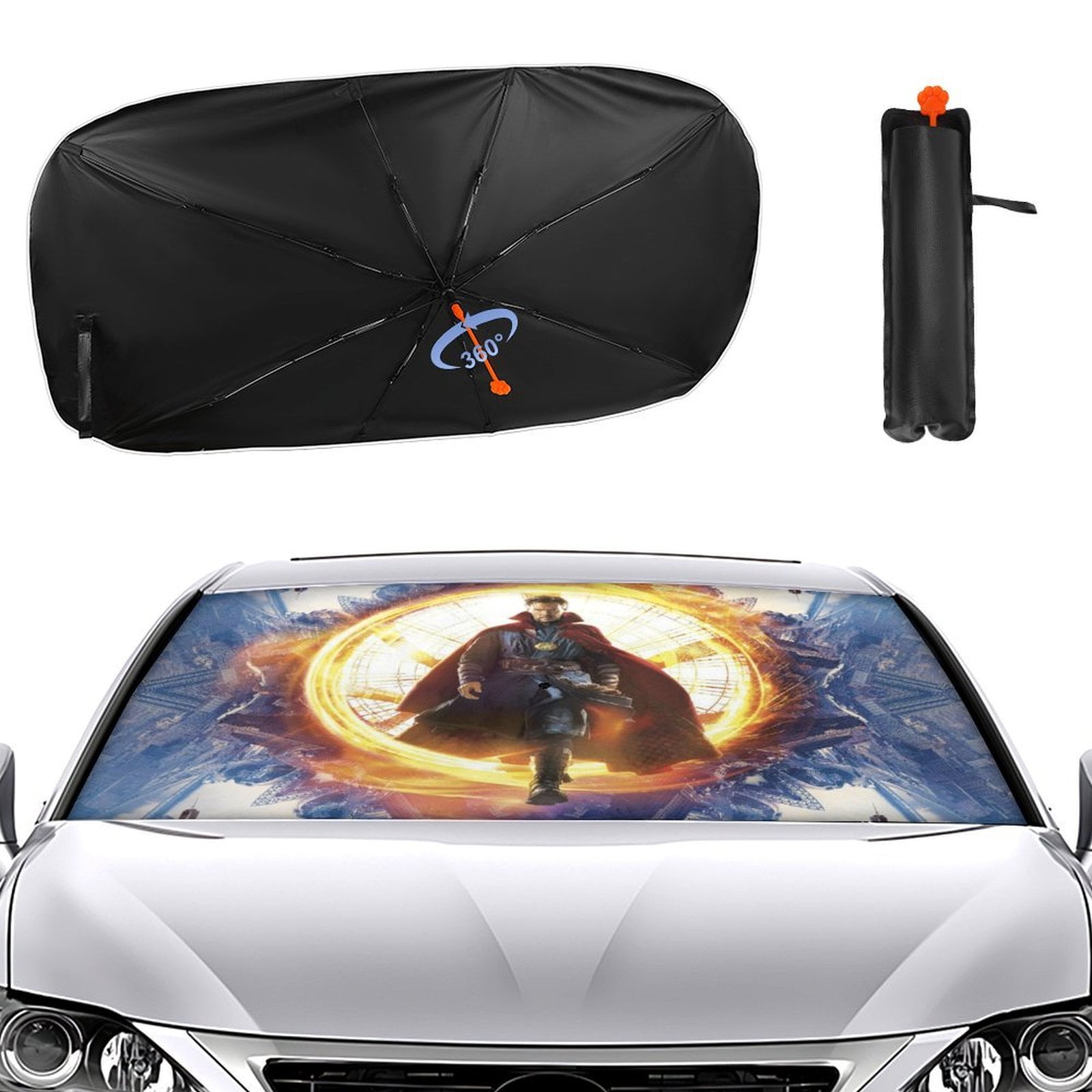 Doctor Strange Car Umbrella Windshield Sun Shade, Windshield Cover ...