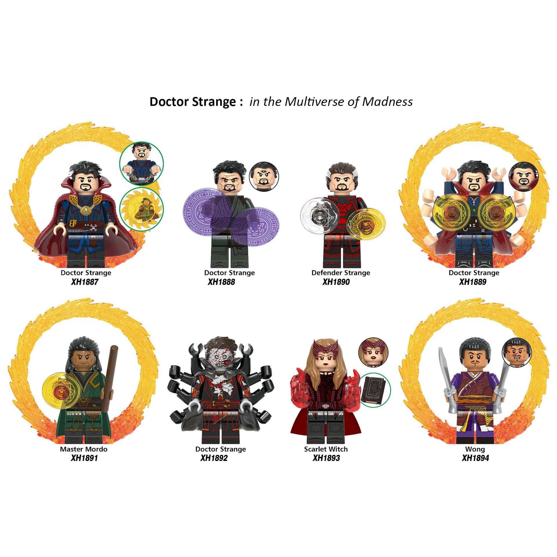 Doctor Strange in the Multiverse of Madness Marvel Building Block ...