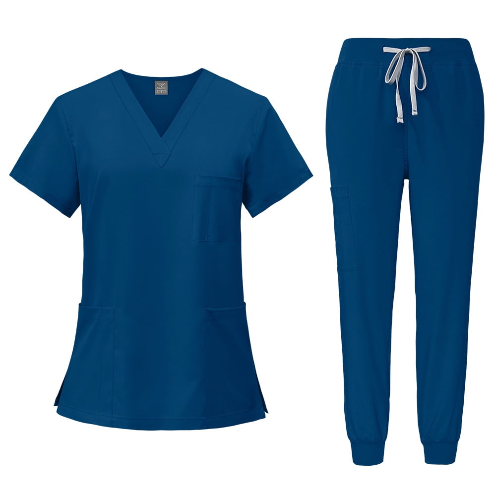 Doctor Surgical Uniform Set Unisex Medical Nursing Scrubs for Doctors ...