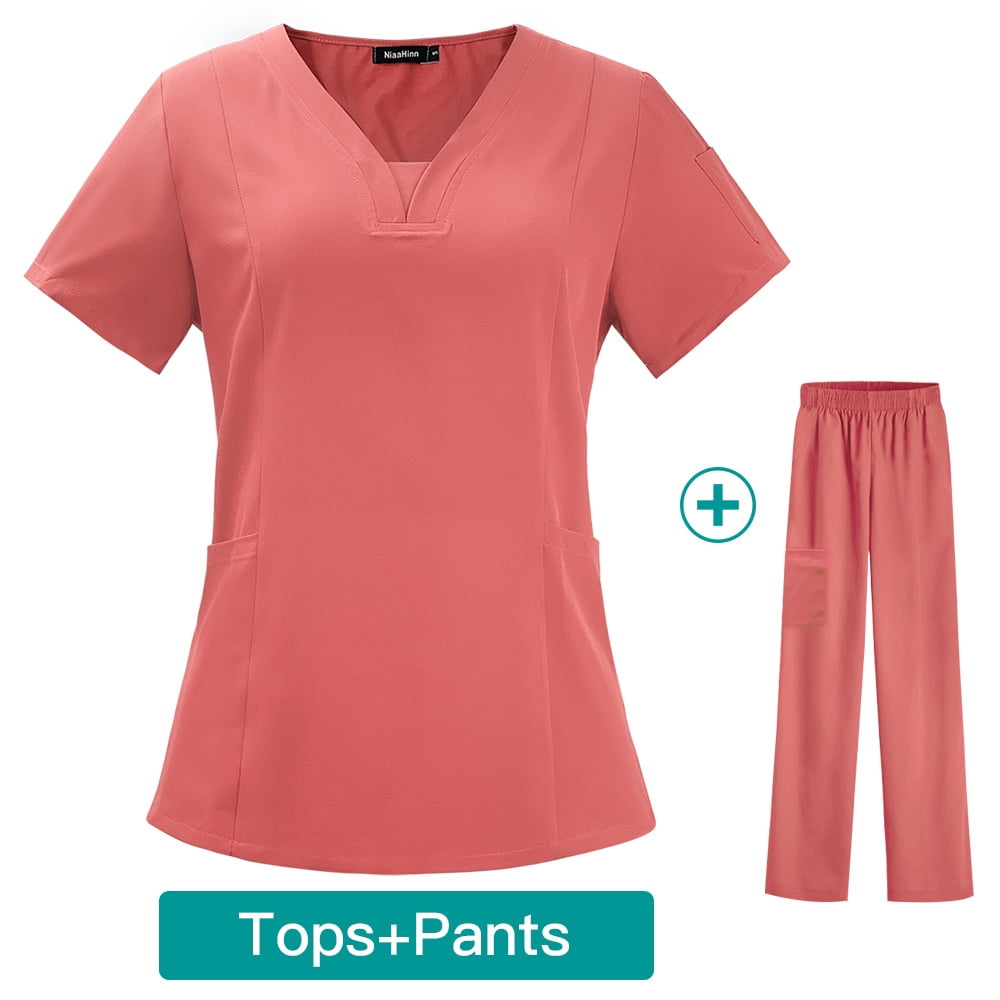 Doctor Surgical Uniforms Medical Nurse Nursing Uniforms Unisex Scrubs ...