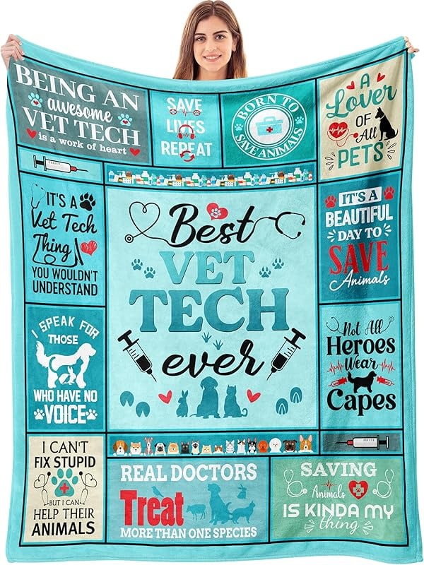 Doctor Throw Blanket, Best Doctor Ever Gifts for Men Women ...