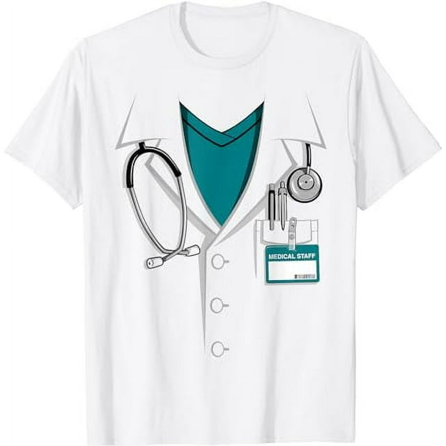 Doctor White Lab Coat | Halloween Costume T-shirt - Walmart.com